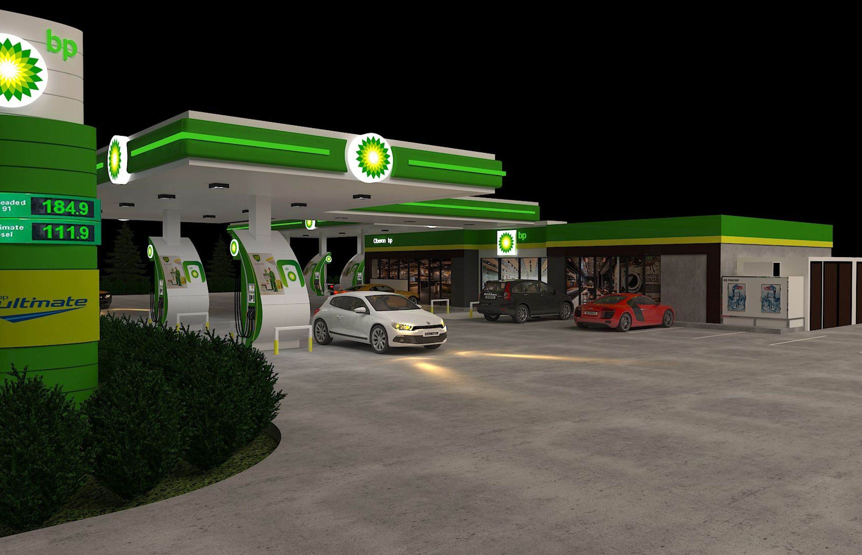 BP Service Station by Art Decoline Design Studio | ArchiPro AU