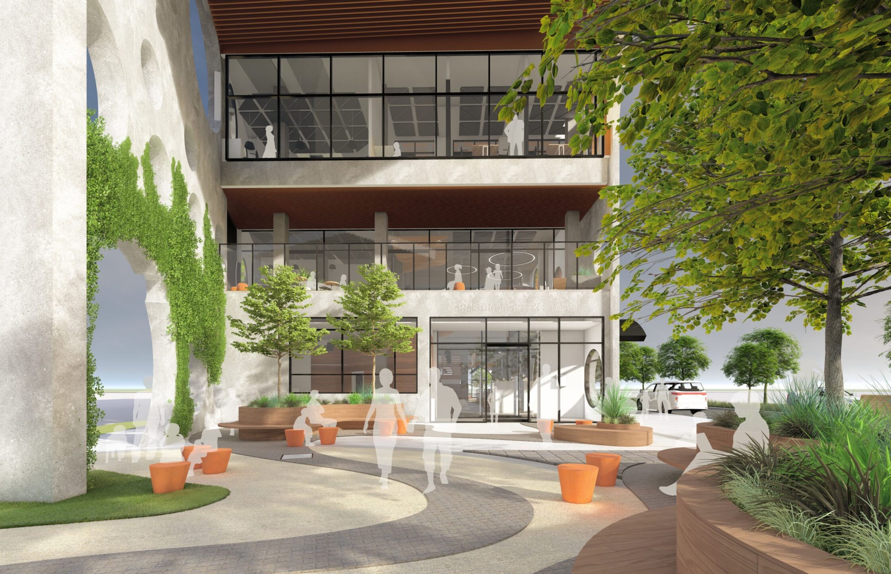 Armstrong Creek Town Centre Library & Community Hub by Buchan | ArchiPro AU