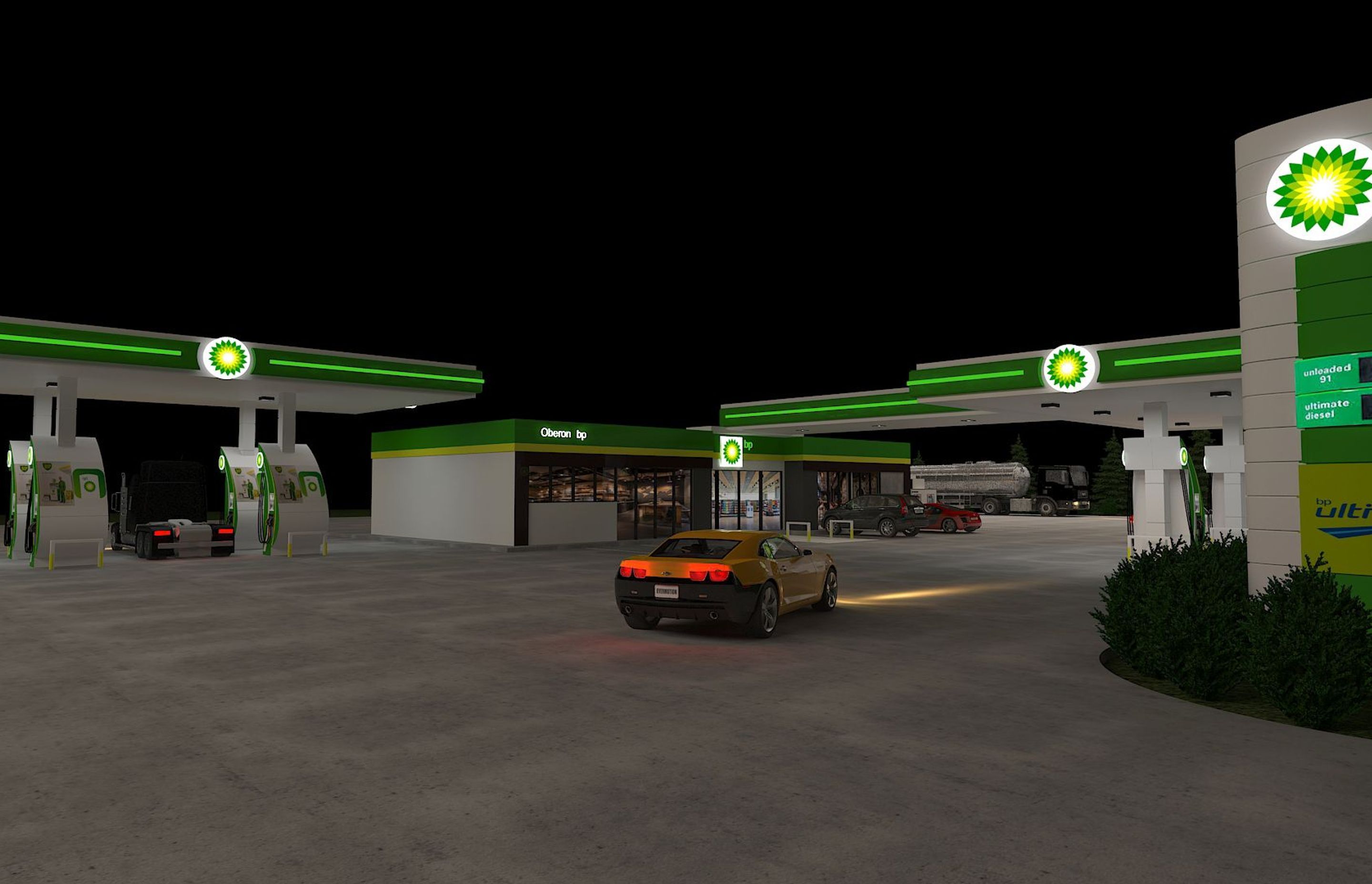 BP Service Station by Art Decoline Design Studio | ArchiPro AU