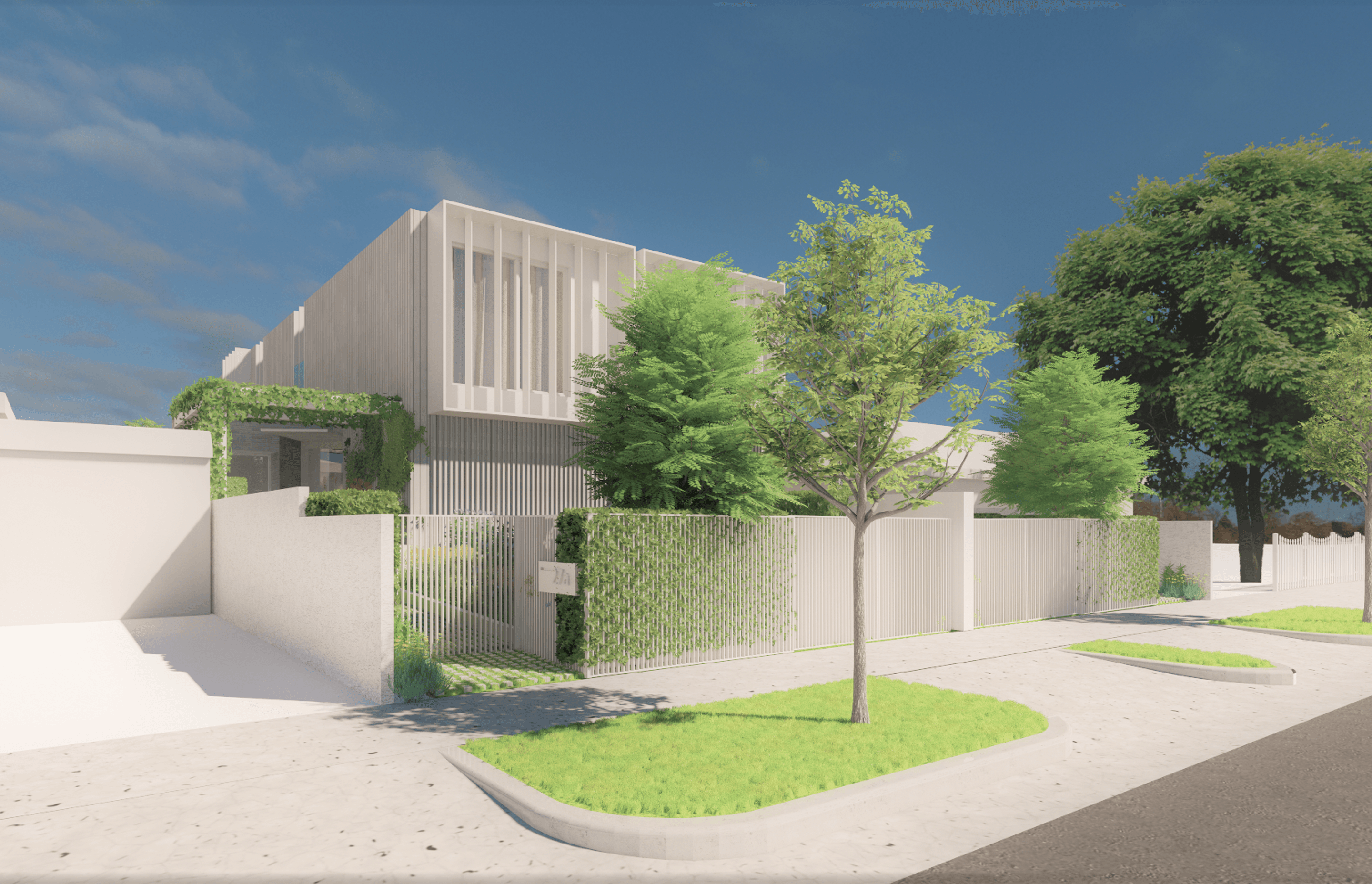 Bayside Townhouses by Borland Architecture | ArchiPro AU