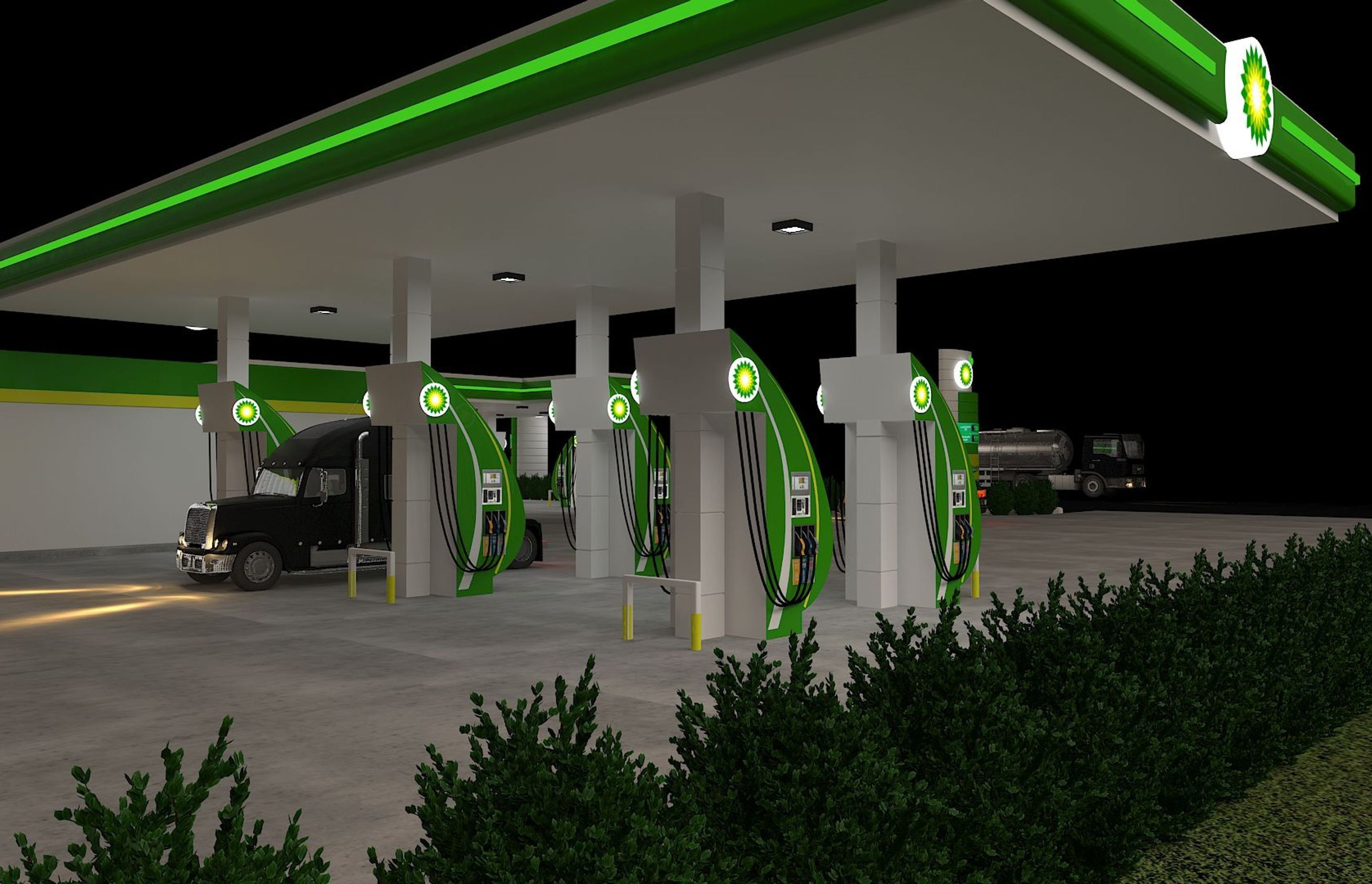 BP Service Station by Art Decoline Design Studio | ArchiPro AU