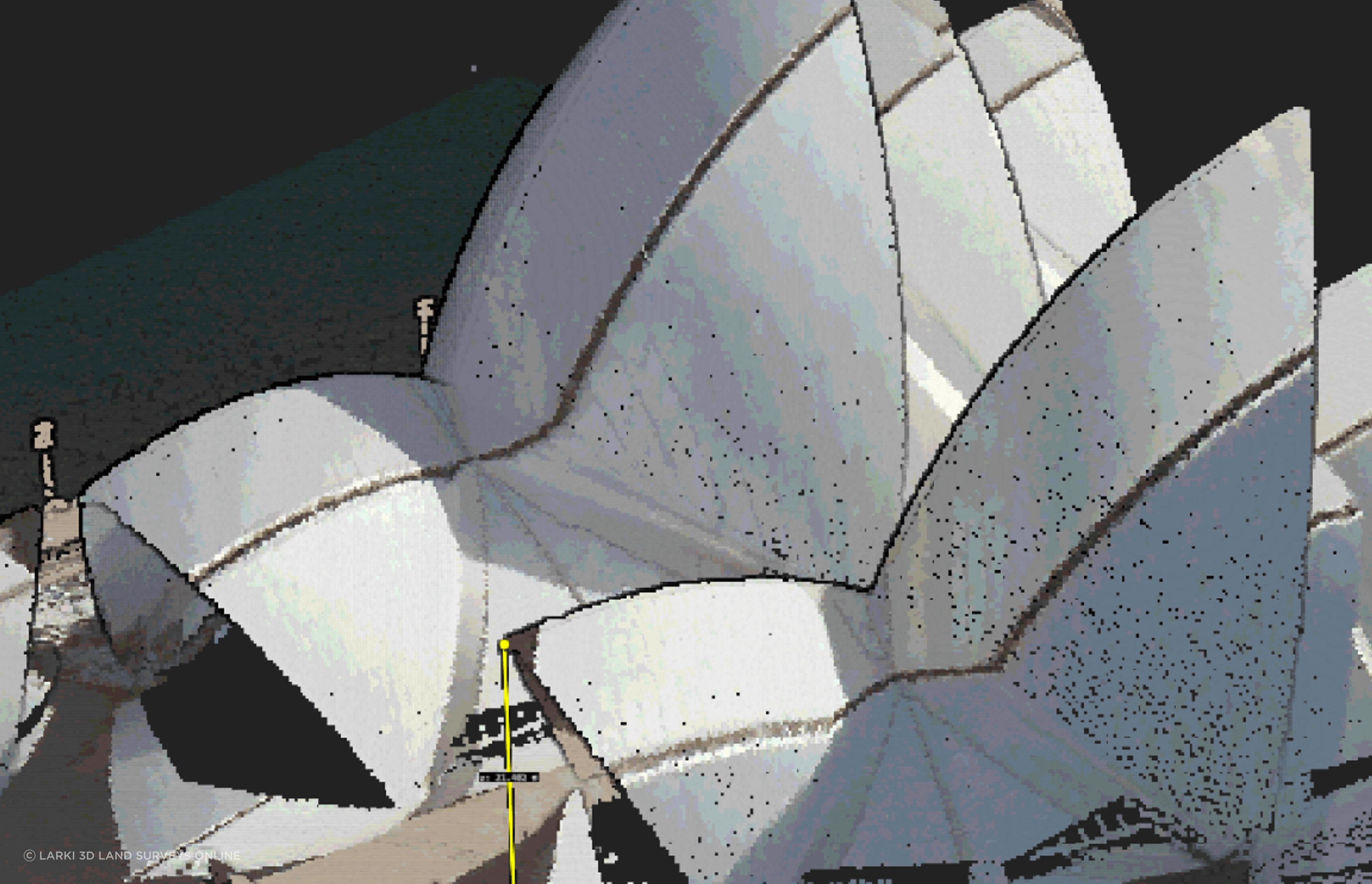 3D Aerial Point Cloud by LARKI 3D Land Surveys Online | ArchiPro AU