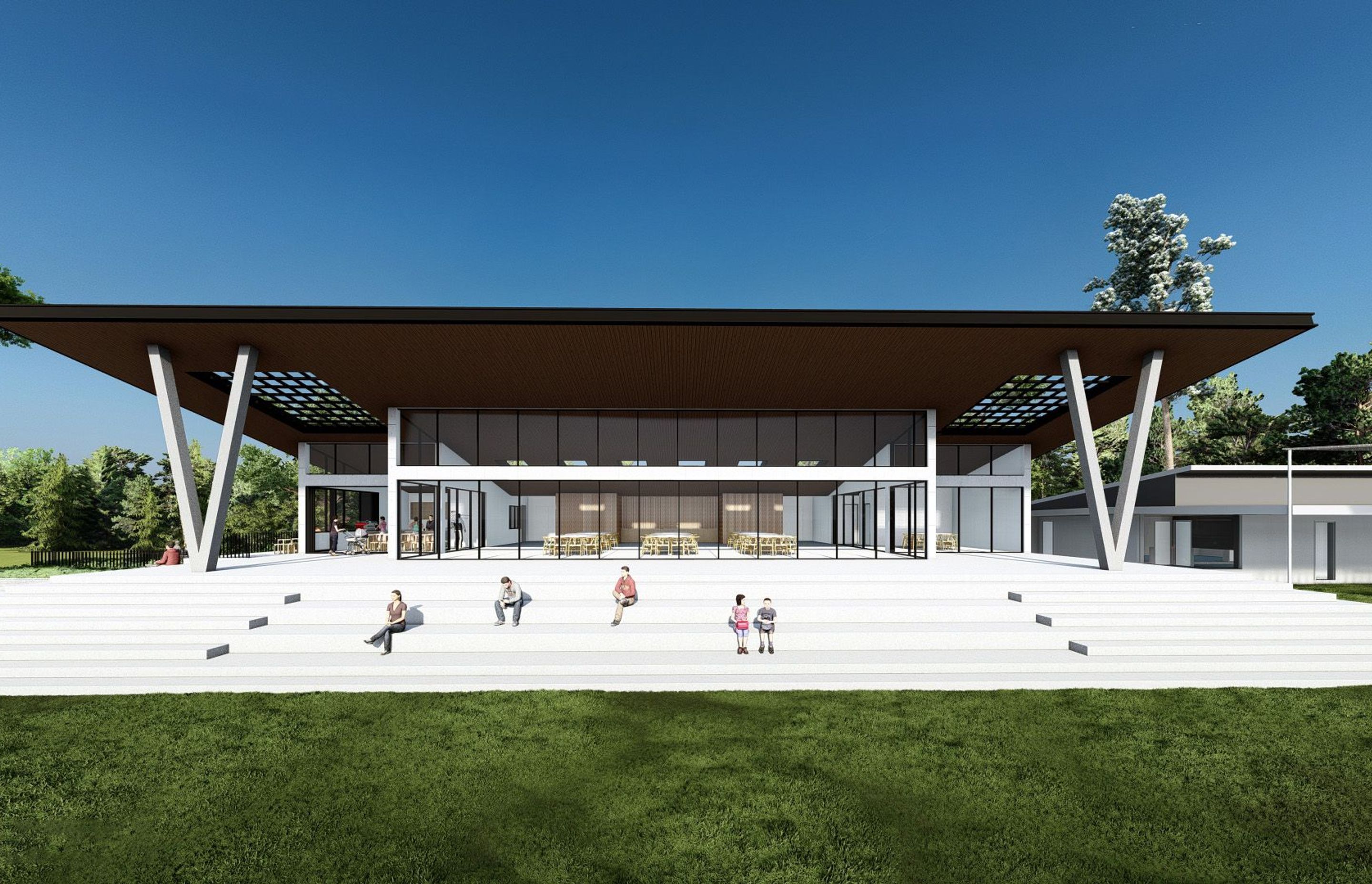 Community Hall & Cafe by Furfaro Architects | ArchiPro AU