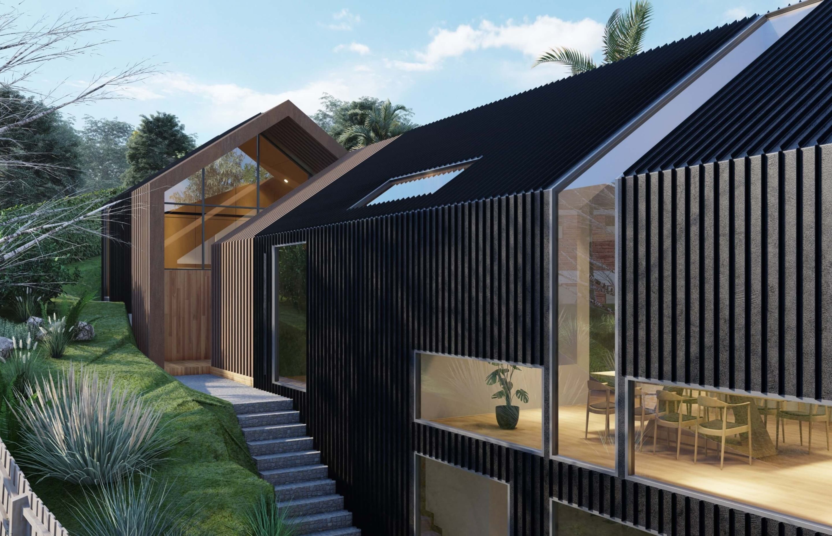 Scandinavian Modern Barn House by Sky Architect Studio | ArchiPro AU