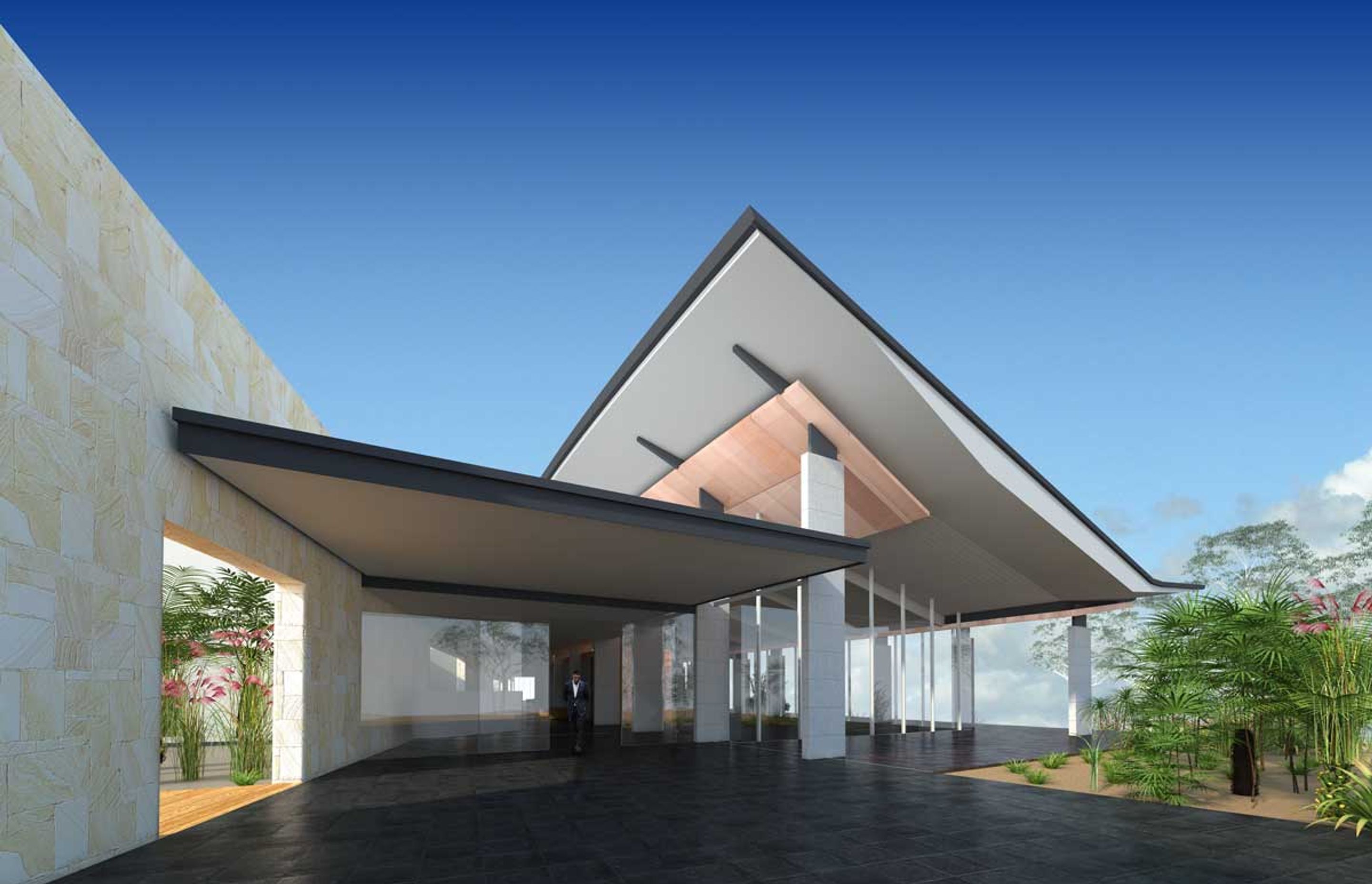 Pavilion - Visualisation of Memorial Function Centre by 3D Environment ...