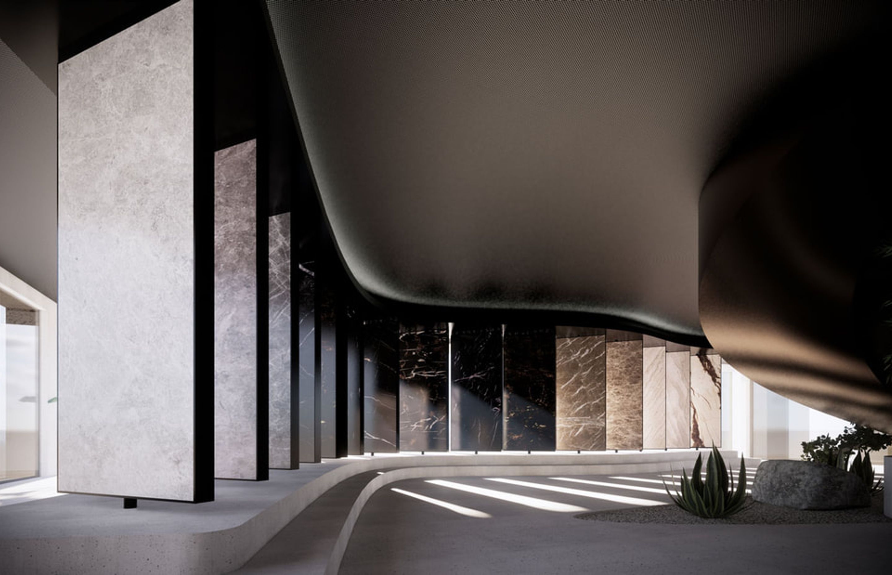 MERIT STONE SHOWROOM by DND Studio | ArchiPro AU