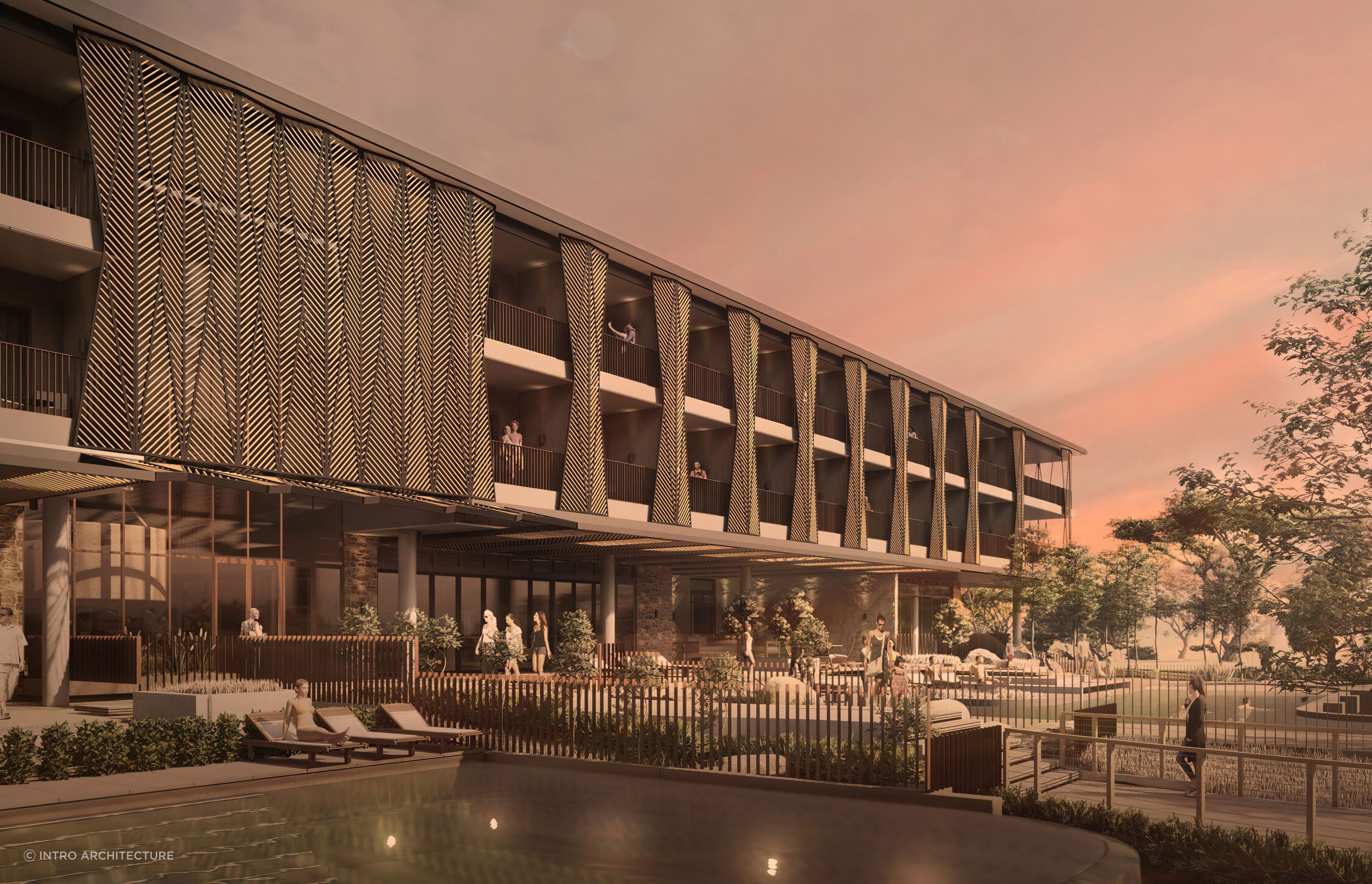 Wild Africa Tourist Accommodation by Intro Architecture | ArchiPro AU