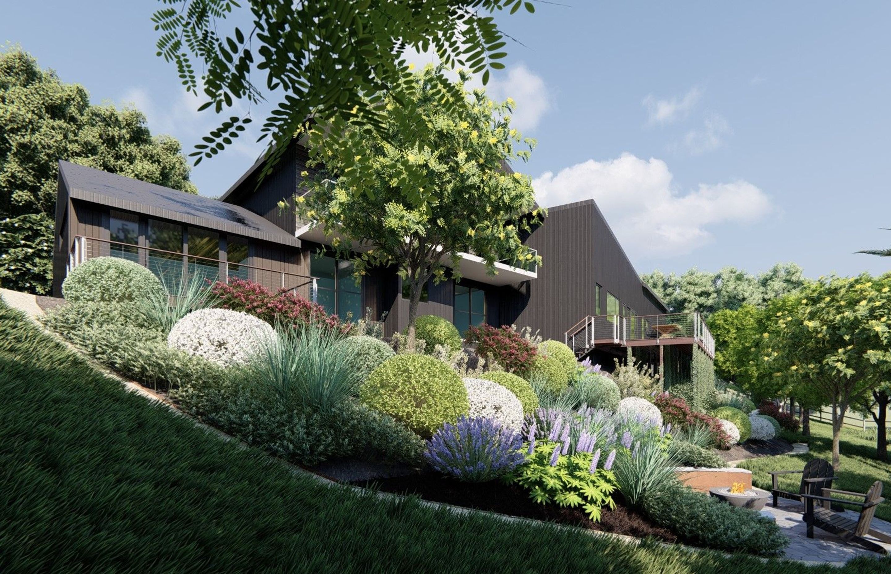 Sustainable Garden Design -Mount Eliza by Lisa Harper Designs | ArchiPro AU