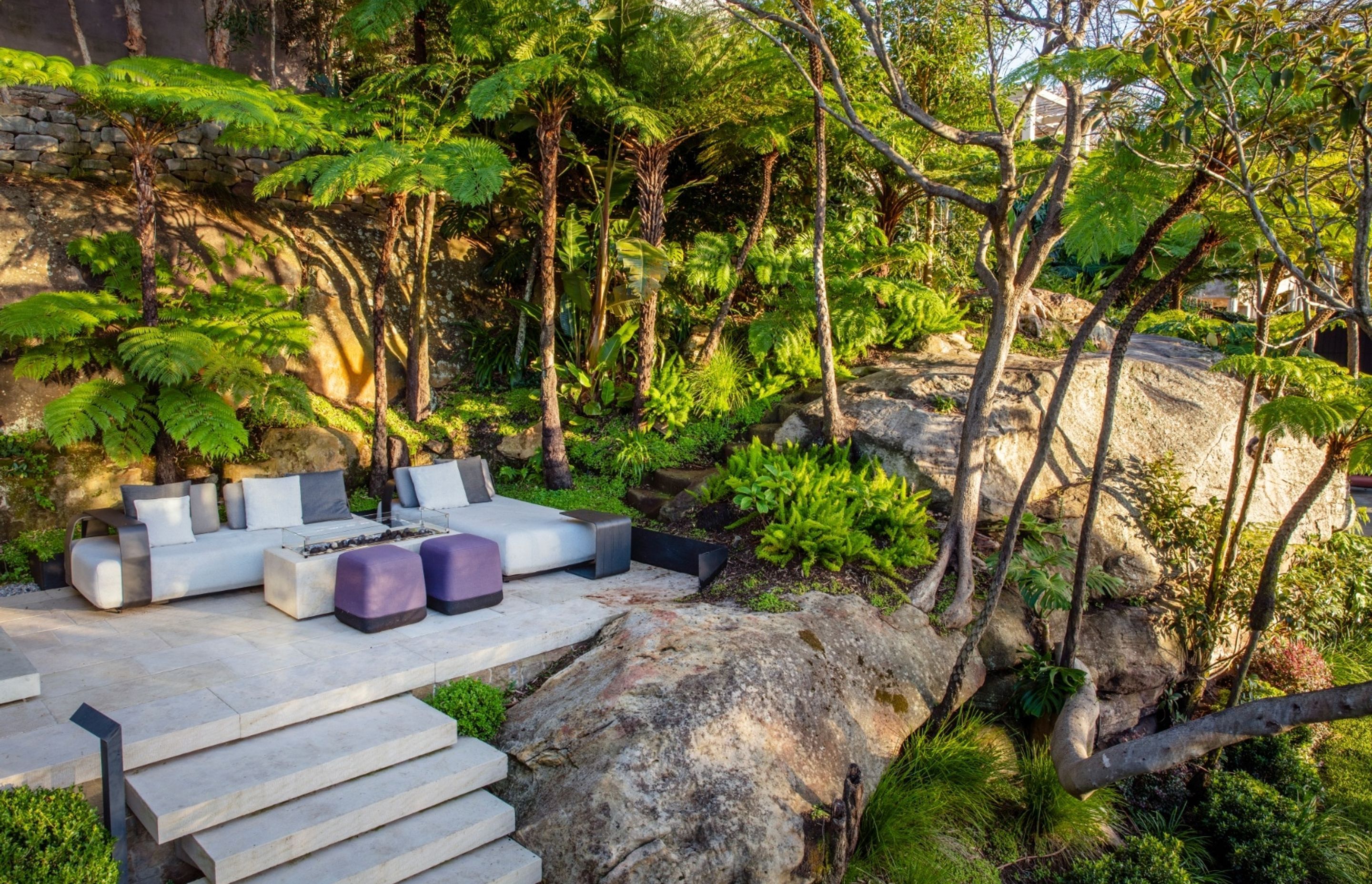 Sub Tropical Pleasure Gardens by Bates Landscape Design | ArchiPro AU