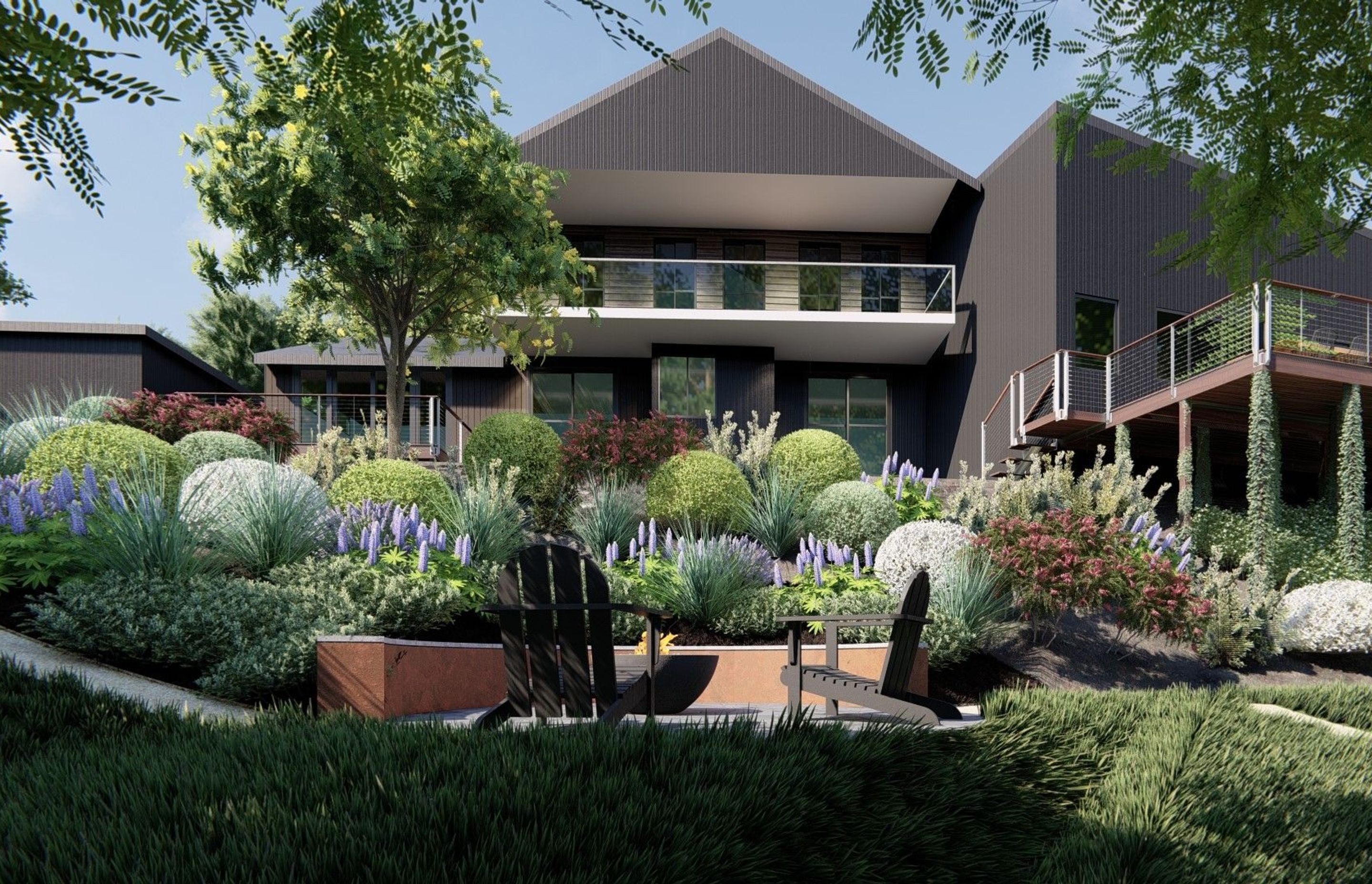 Sustainable Garden Design -Mount Eliza by Lisa Harper Designs | ArchiPro AU