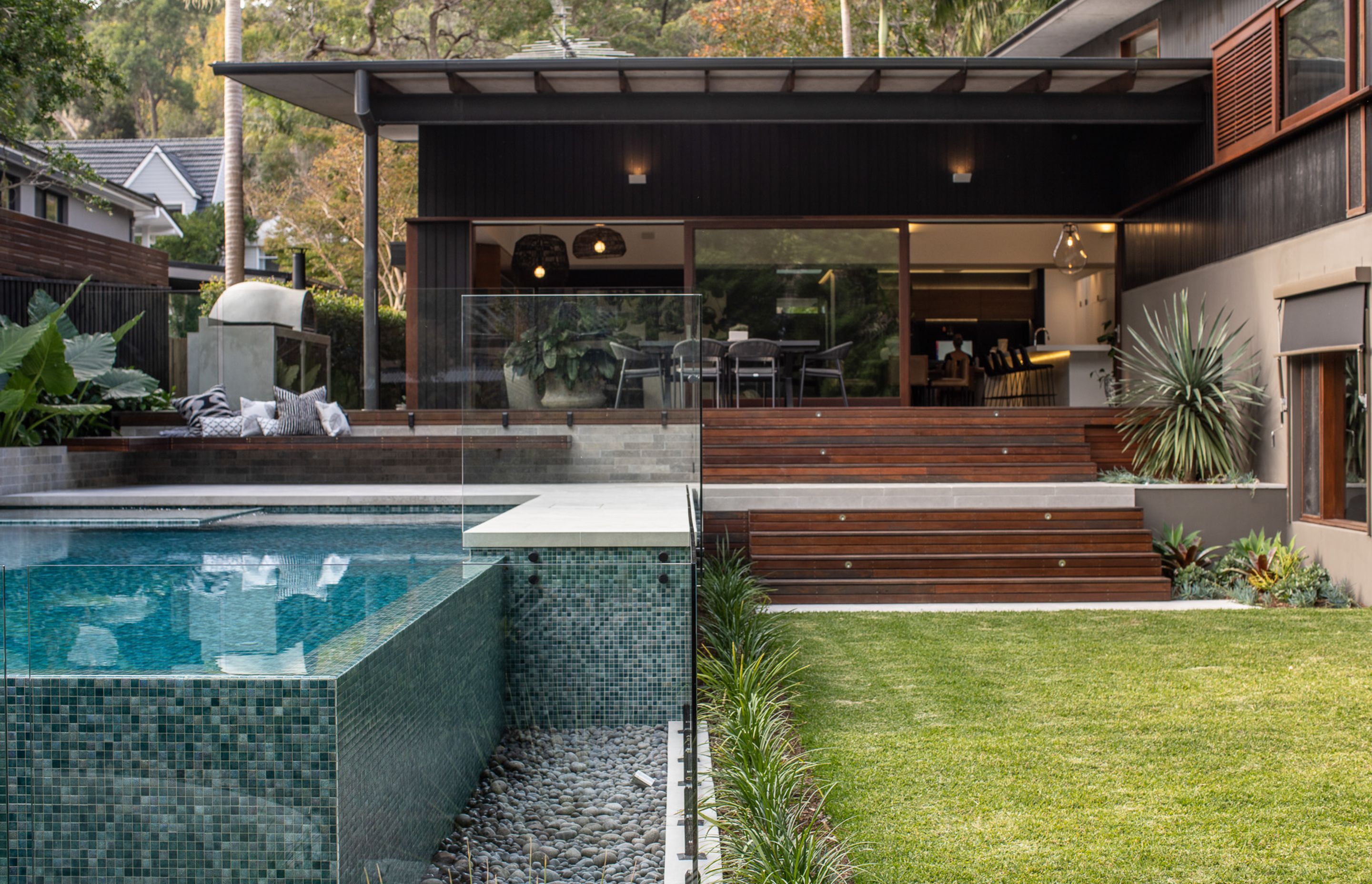 Wet Edge Pool by Space Landscape Designs | ArchiPro AU