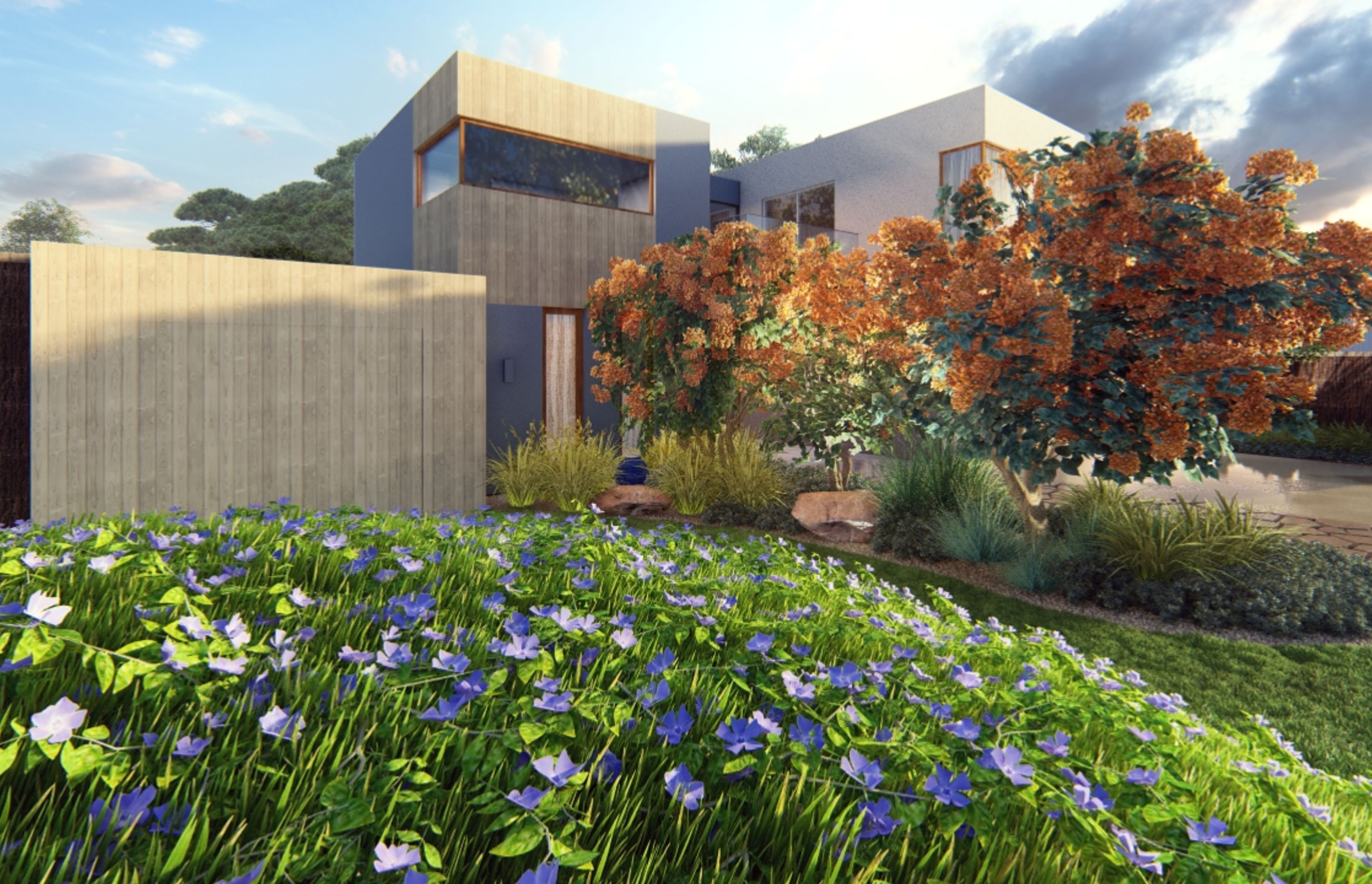 Coastal Native Design - Barwon Heads by Lisa Harper Designs | ArchiPro AU