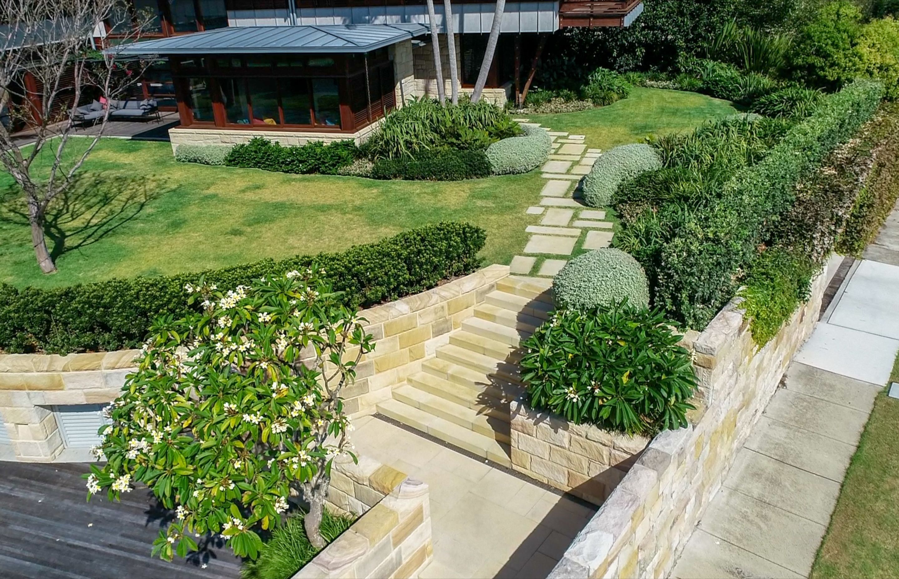 The Perfect Family Home by Bates Landscape Design | ArchiPro AU