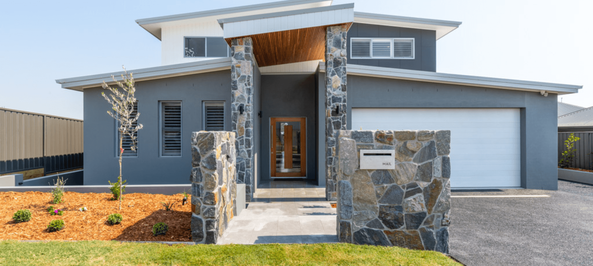 Raworth Project by Coastline Builders and Designers - Welsh Grey Stone ...