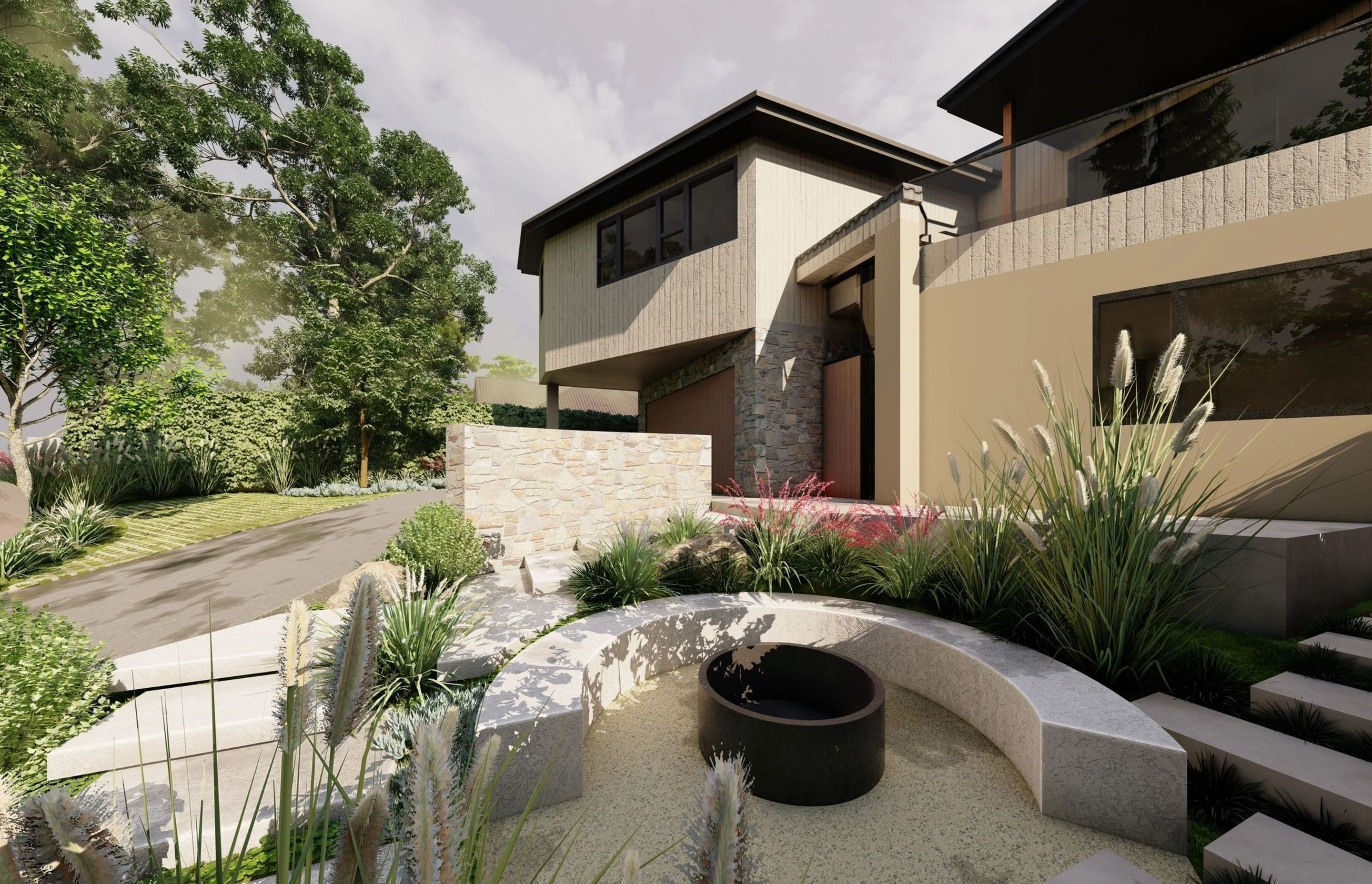 Pleasure Point Residence by Outfield Landscape Architecture | ArchiPro AU