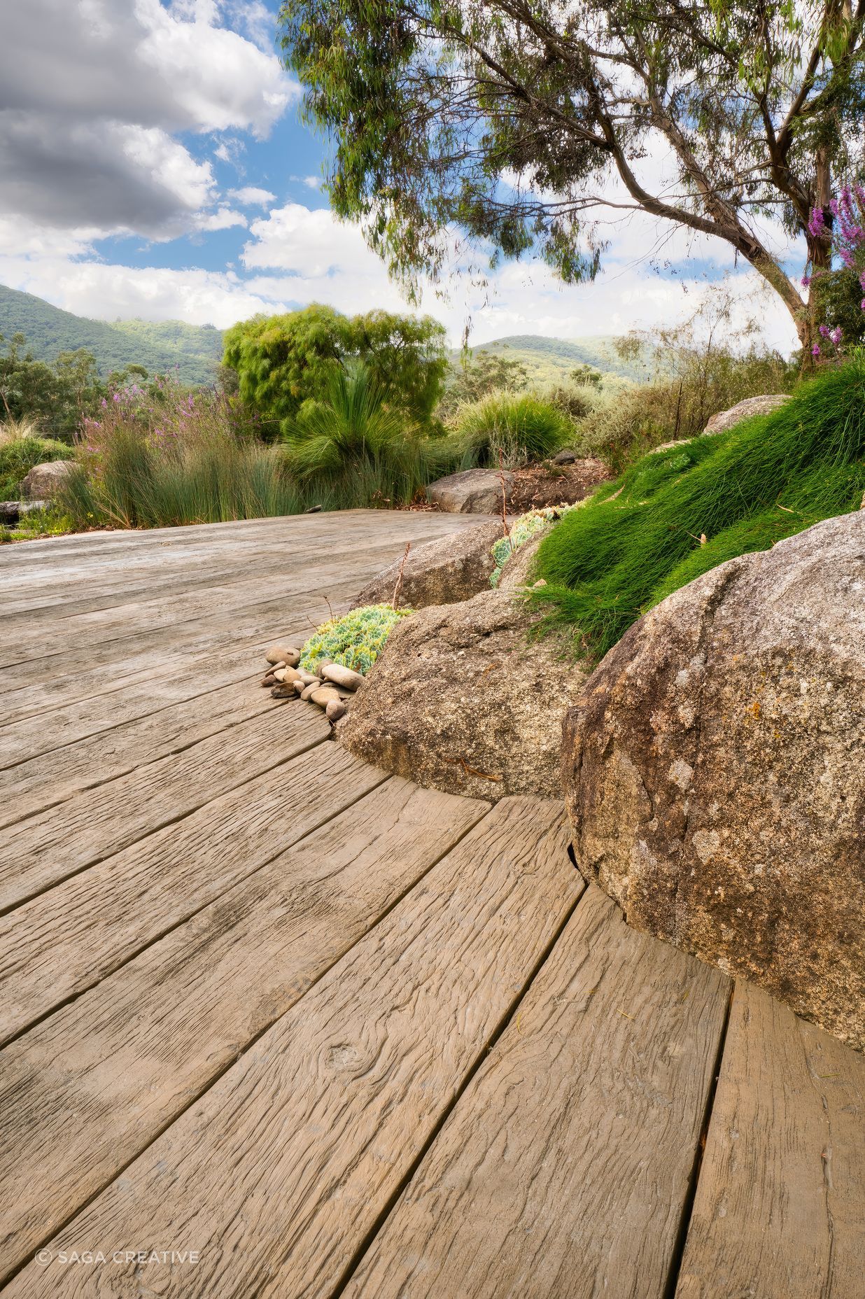 Australian Native Landscape Design featuring Vintage Decking by ...