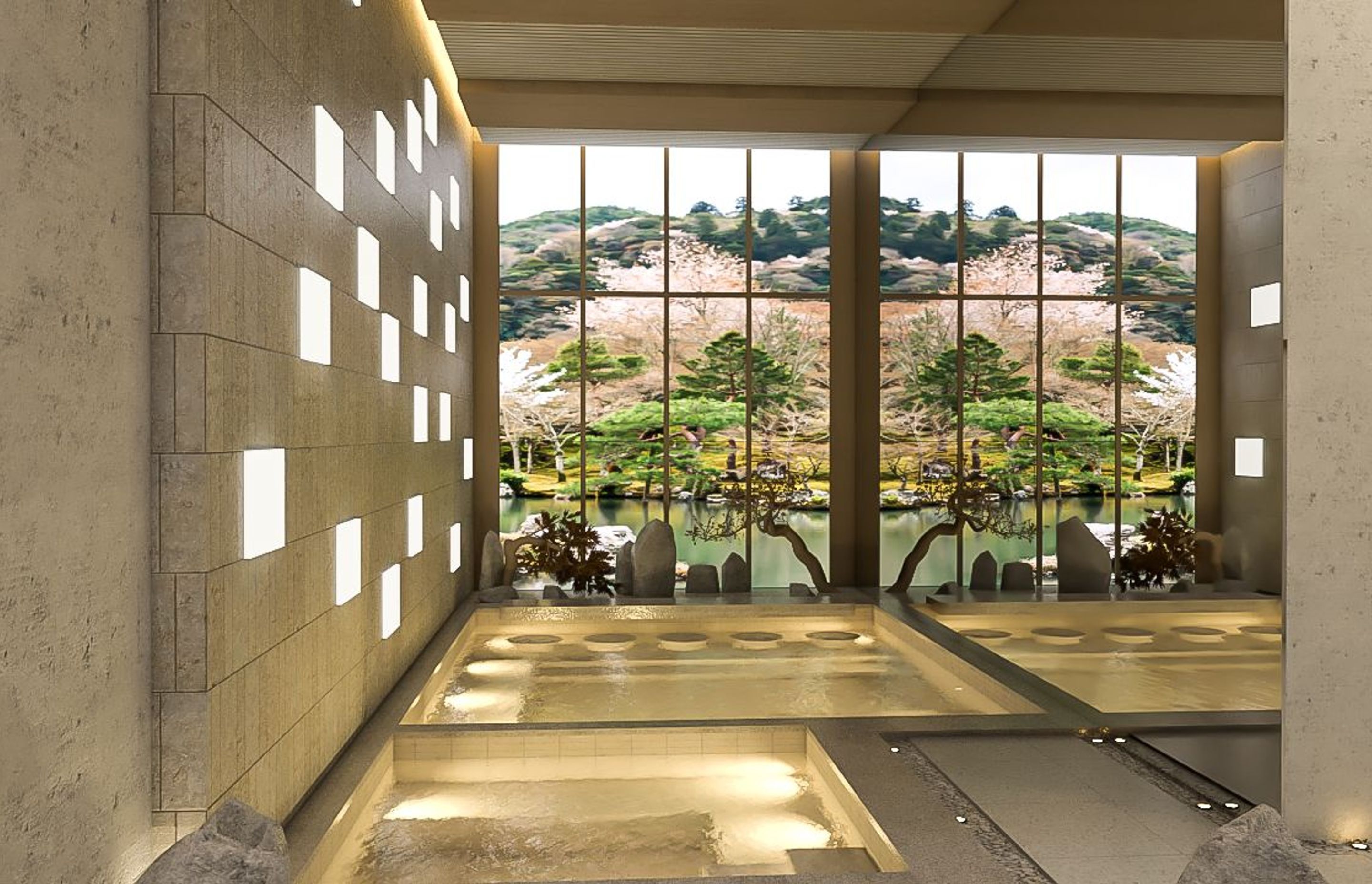 Renders - Japanese SPA by AGC Interior | ArchiPro AU