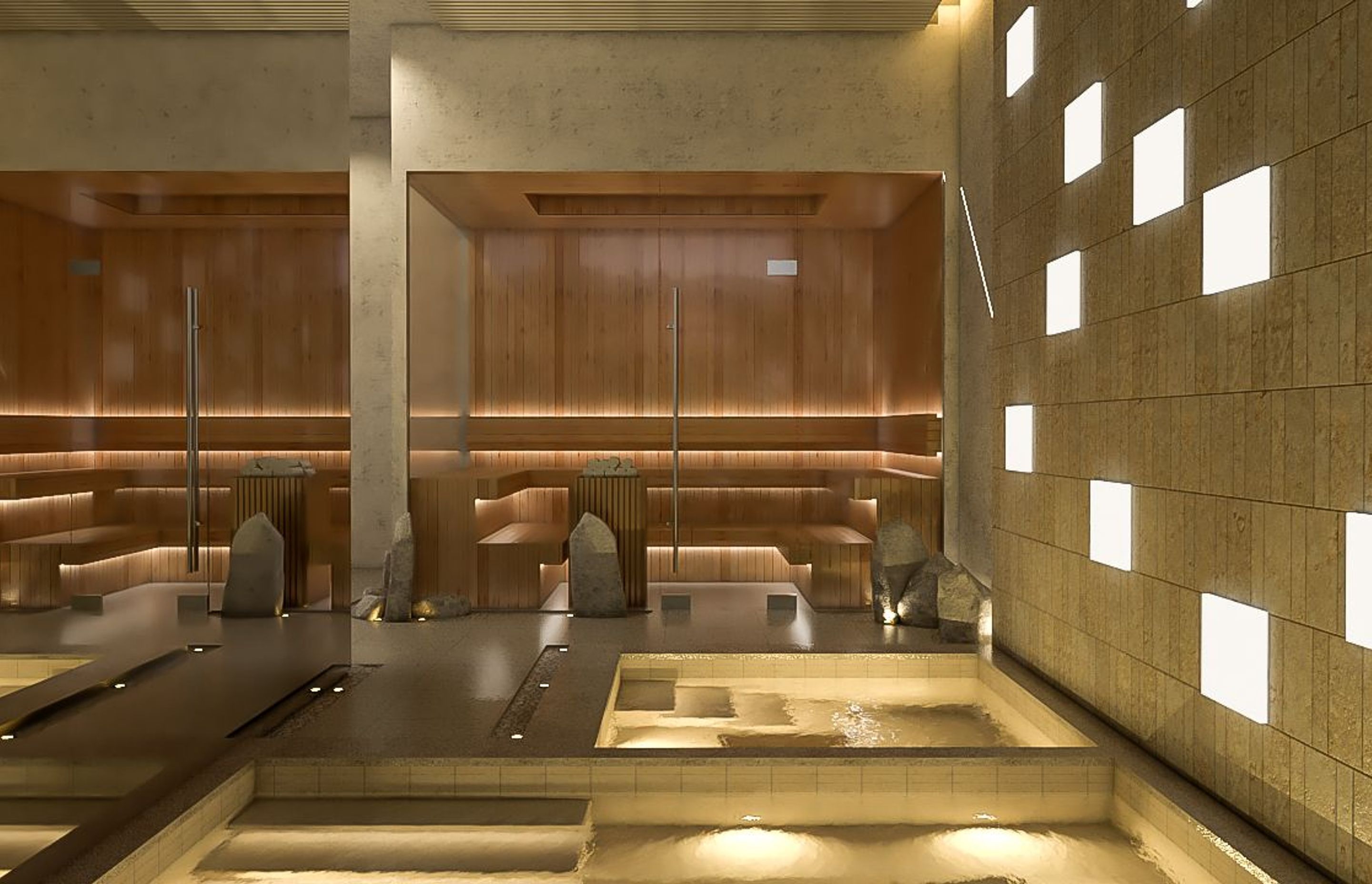 Renders - Japanese SPA by AGC Interior | ArchiPro AU