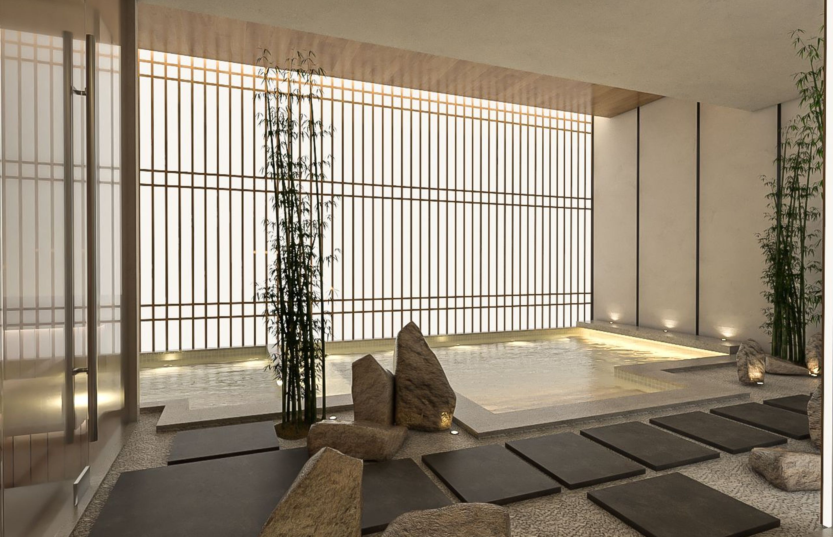 Renders - Japanese SPA by AGC Interior | ArchiPro AU