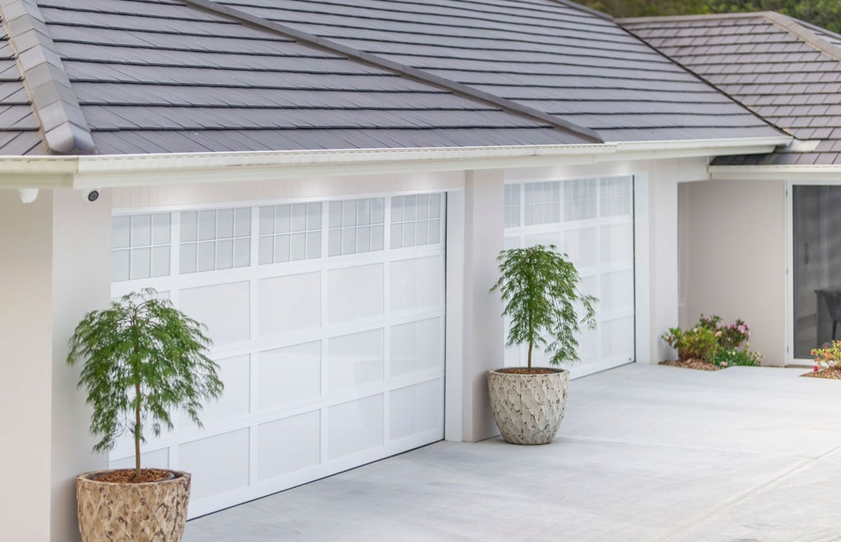 Hamptons Style Garage Doors by Steel-Line Garage Doors | ArchiPro AU
