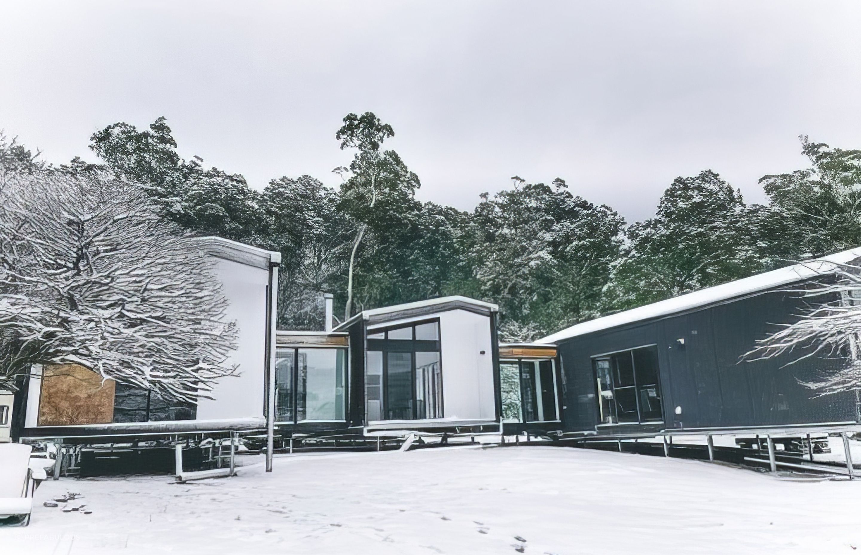 Alpine Pavilion Delivery by Prefabulous | ArchiPro AU