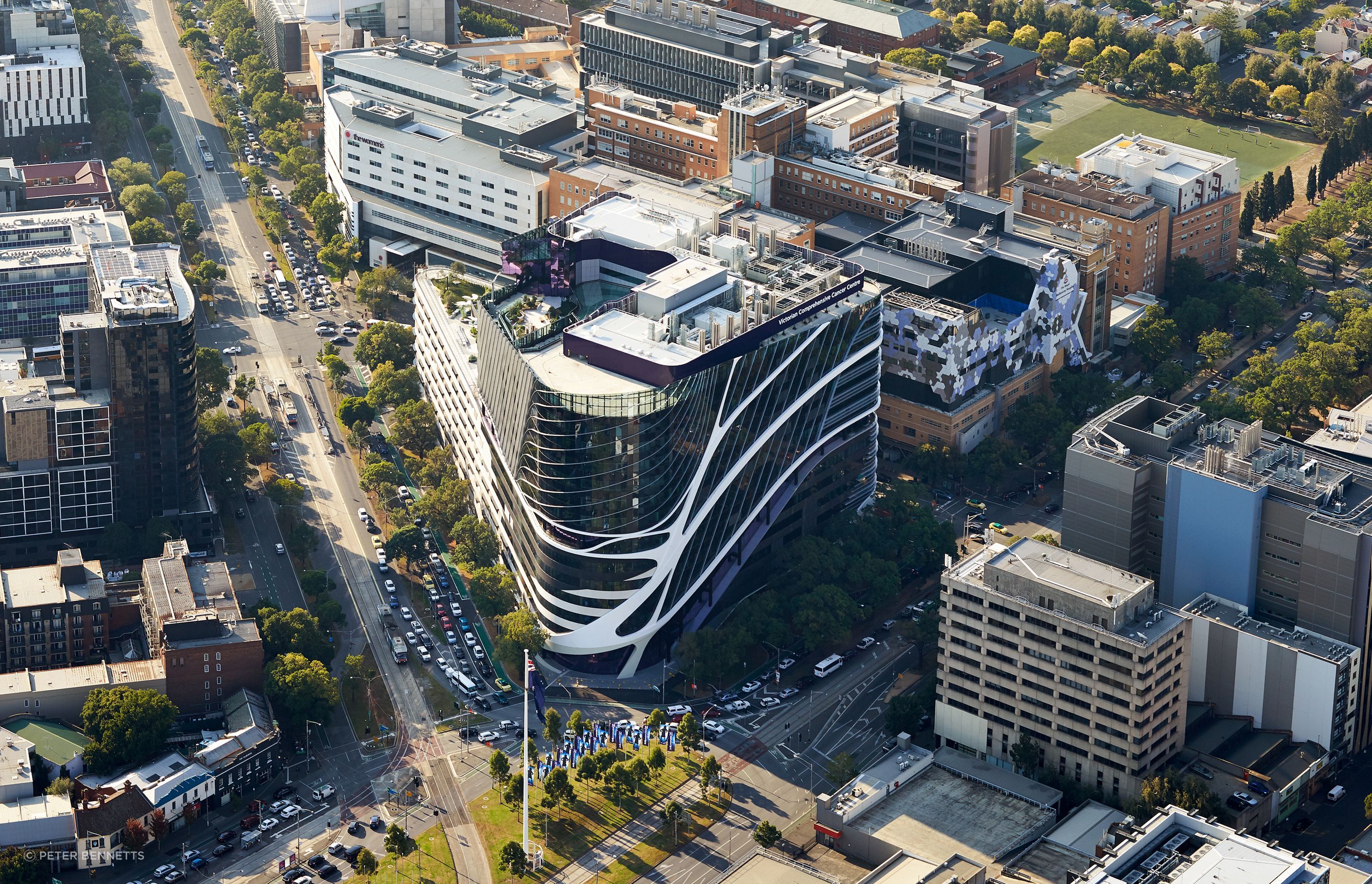 Victorian Comprehensive Cancer Centre, VIC by STH | ArchiPro AU