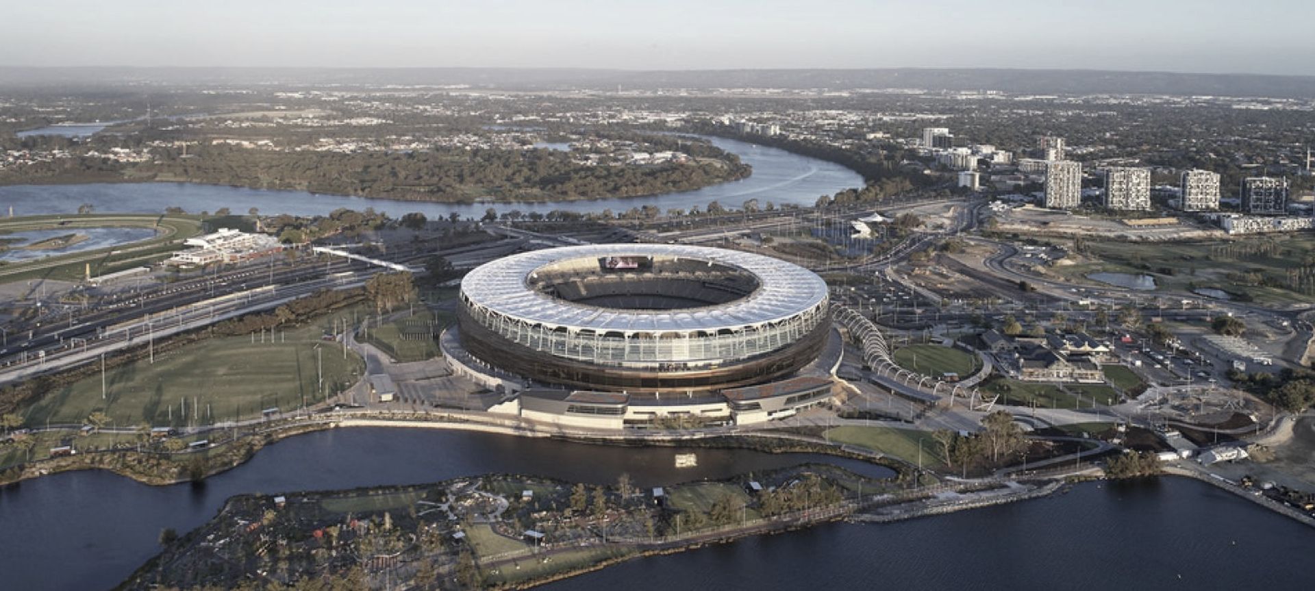 Optus Stadium by Hassell COX HKS by Hassell | ArchiPro AU
