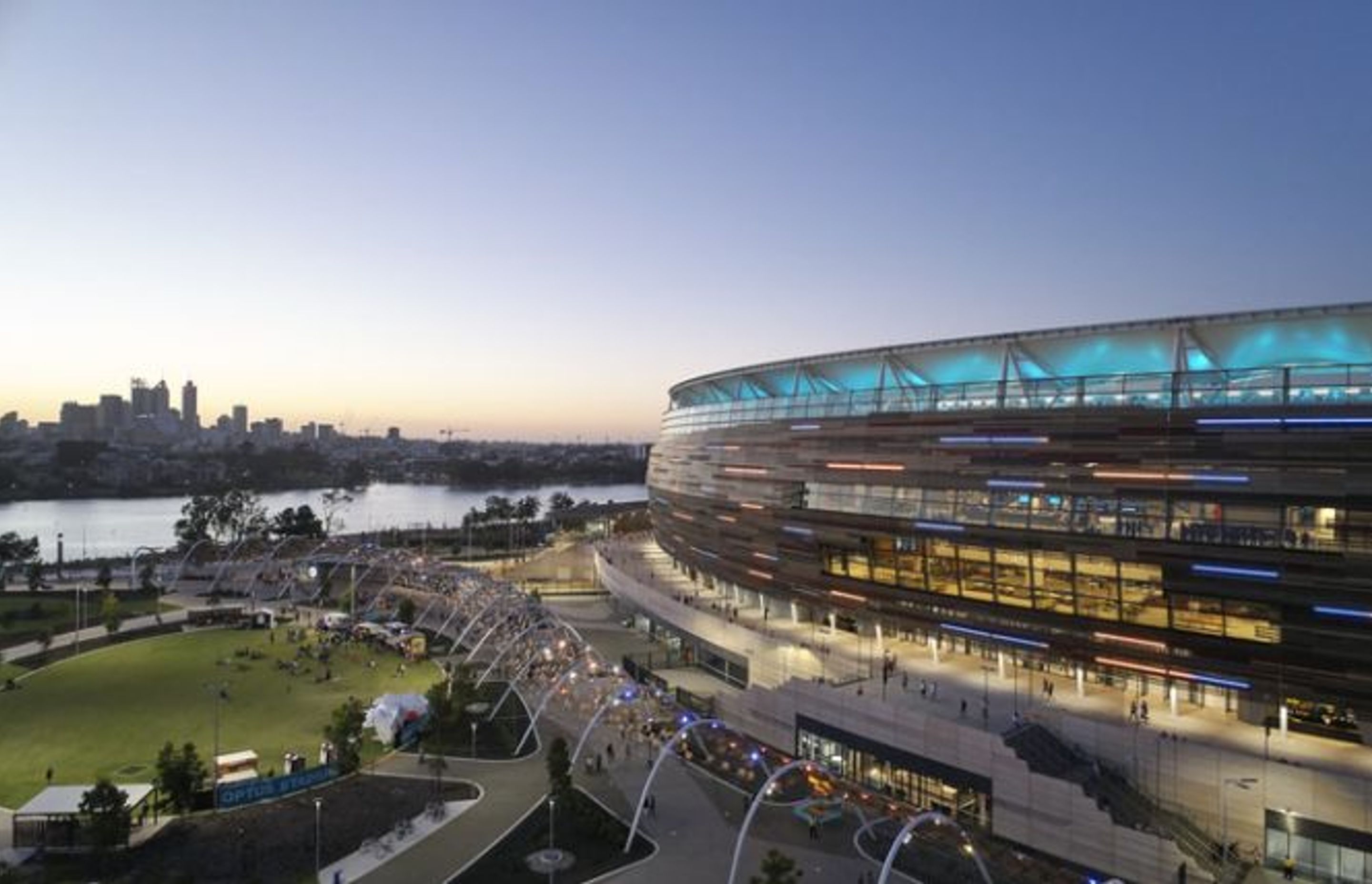 Optus Stadium by Hassell COX HKS by Hassell | ArchiPro AU