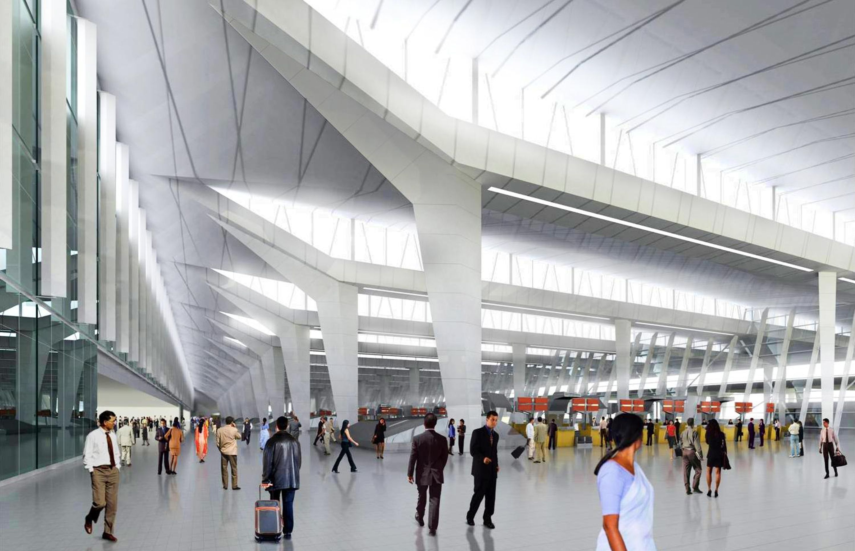 Indira Gandhi International Airport, Terminal 3, New Delhi by Dickson ...