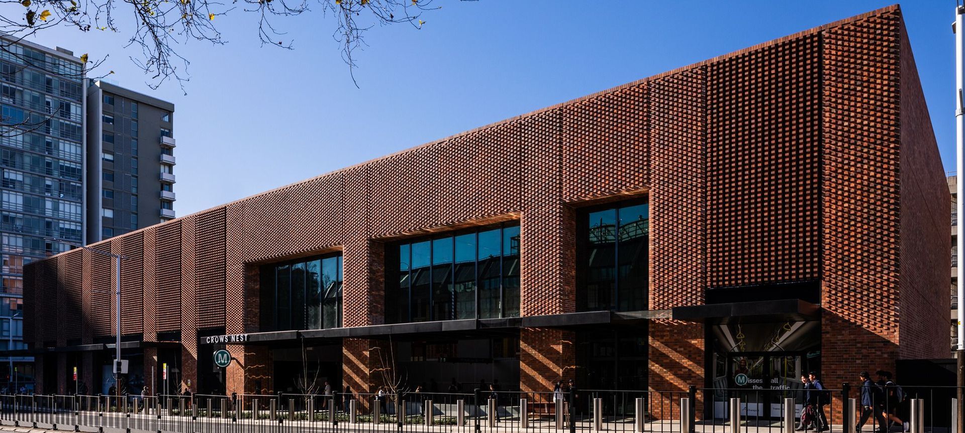 Sydney Metro Crows Nest Station by Robertson's Building Products ...