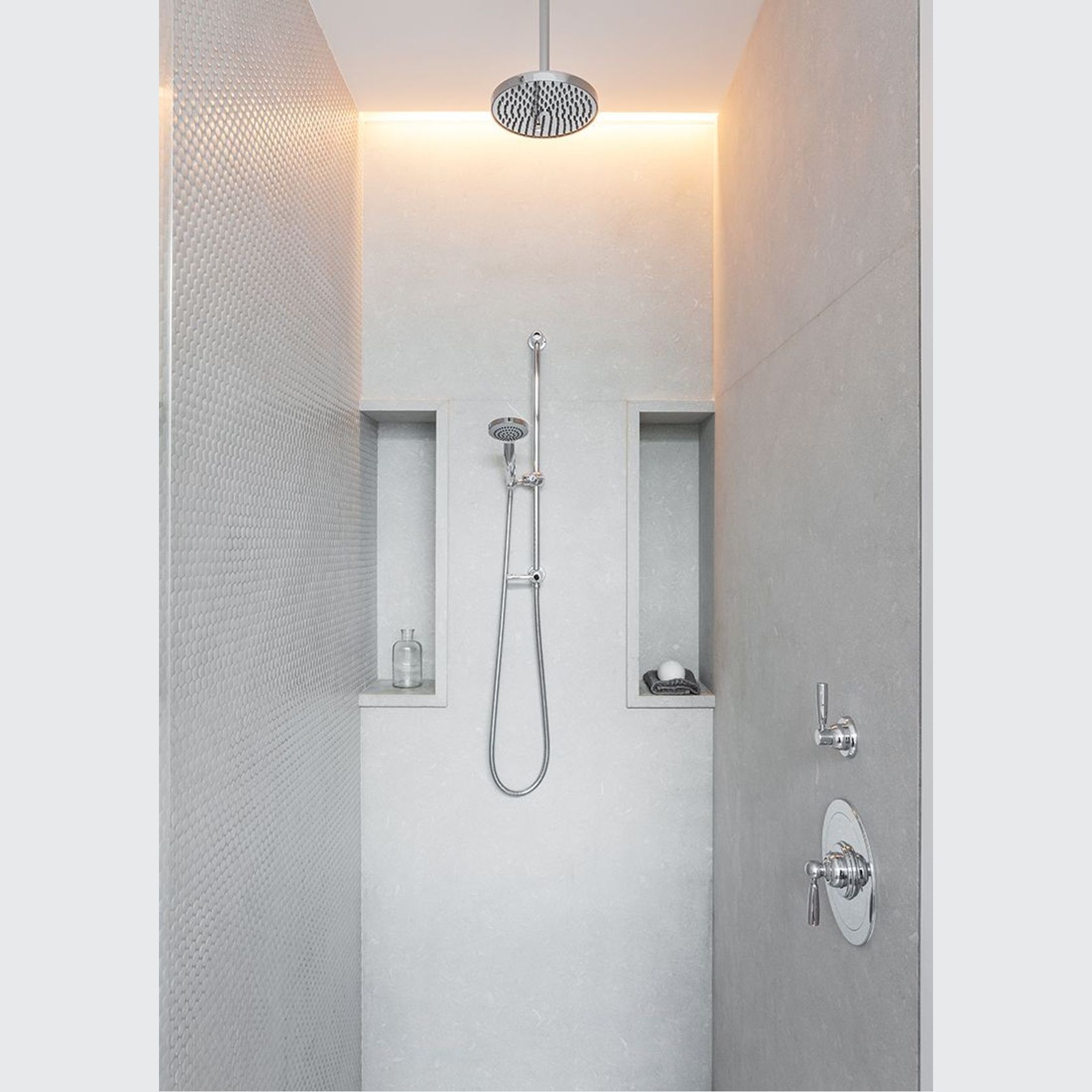 Perrin & Rowe Contemporary Discus Shower Rose | ArchiPro AU