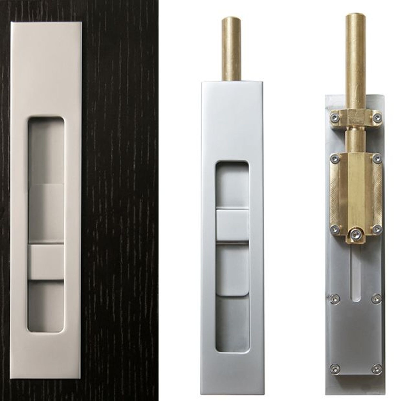HB1820 Round Throw Flush Bolt for Sliding Doors | ArchiPro AU