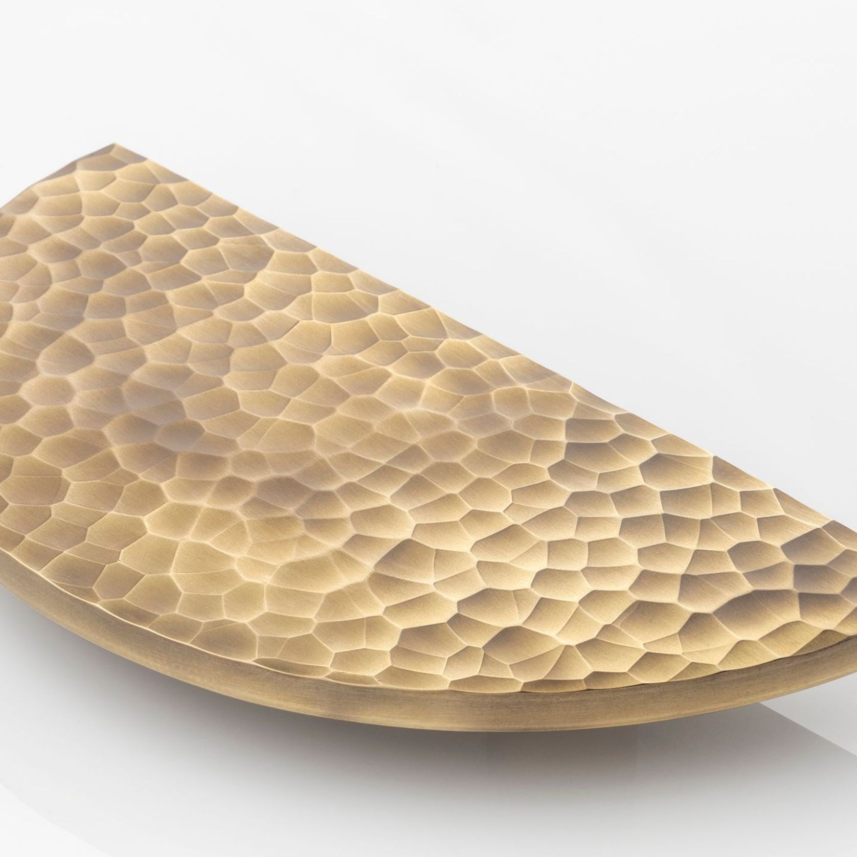 Joseph Giles Hammered Half Moon Pull Handle | ArchiPro AU