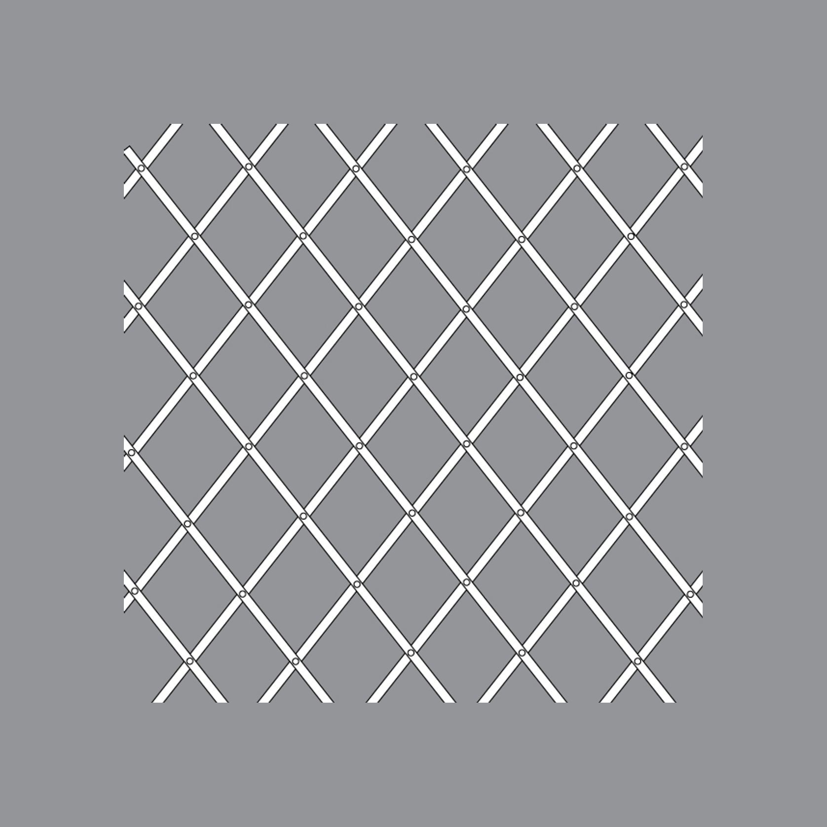 Oxford Hand Assembled Diamond Grille With Pinheads | ArchiPro AU