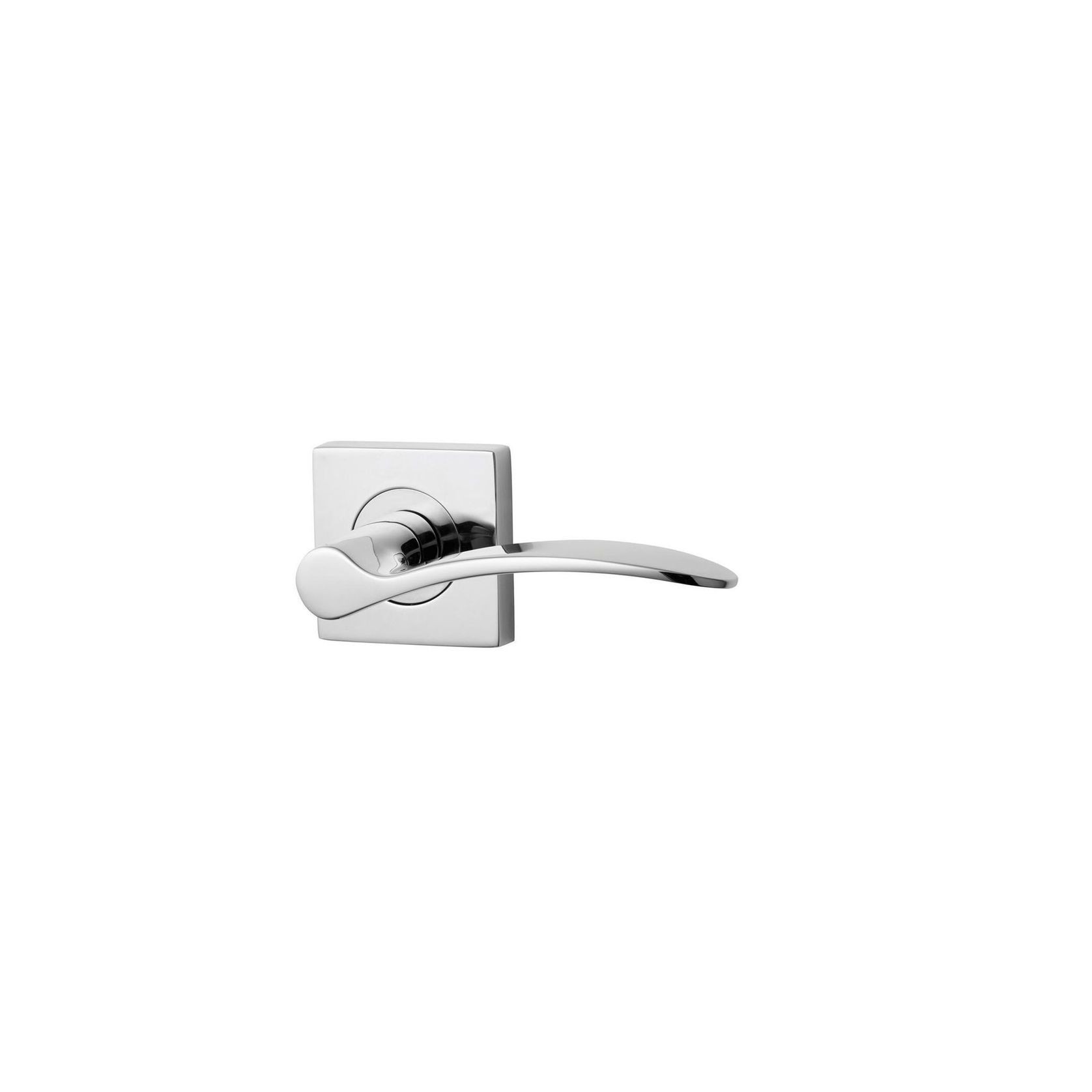 Lockwood 1420 Square Series Brass Door Handles | ArchiPro AU