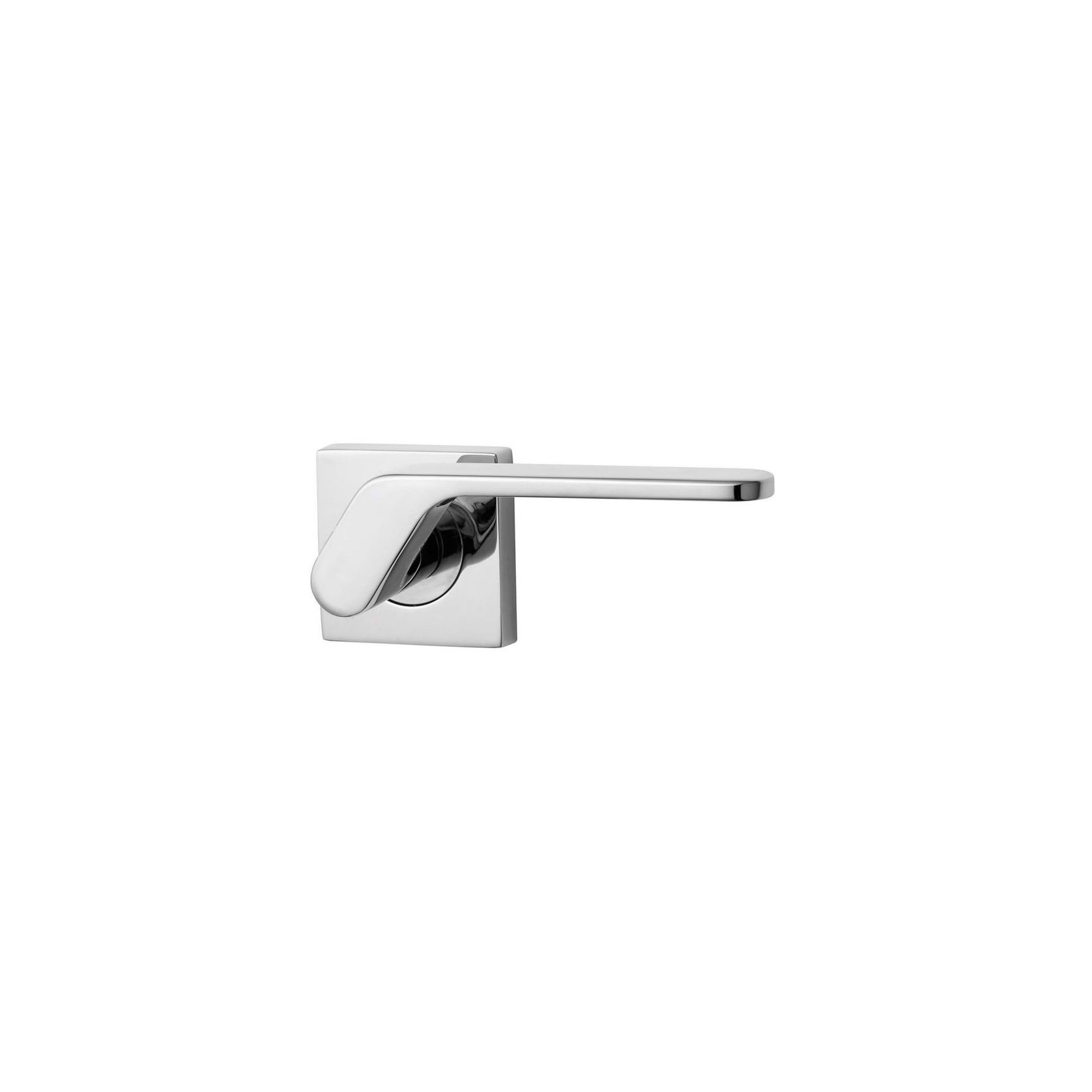 Lockwood 1420 Square Series Brass Door Handles | ArchiPro AU