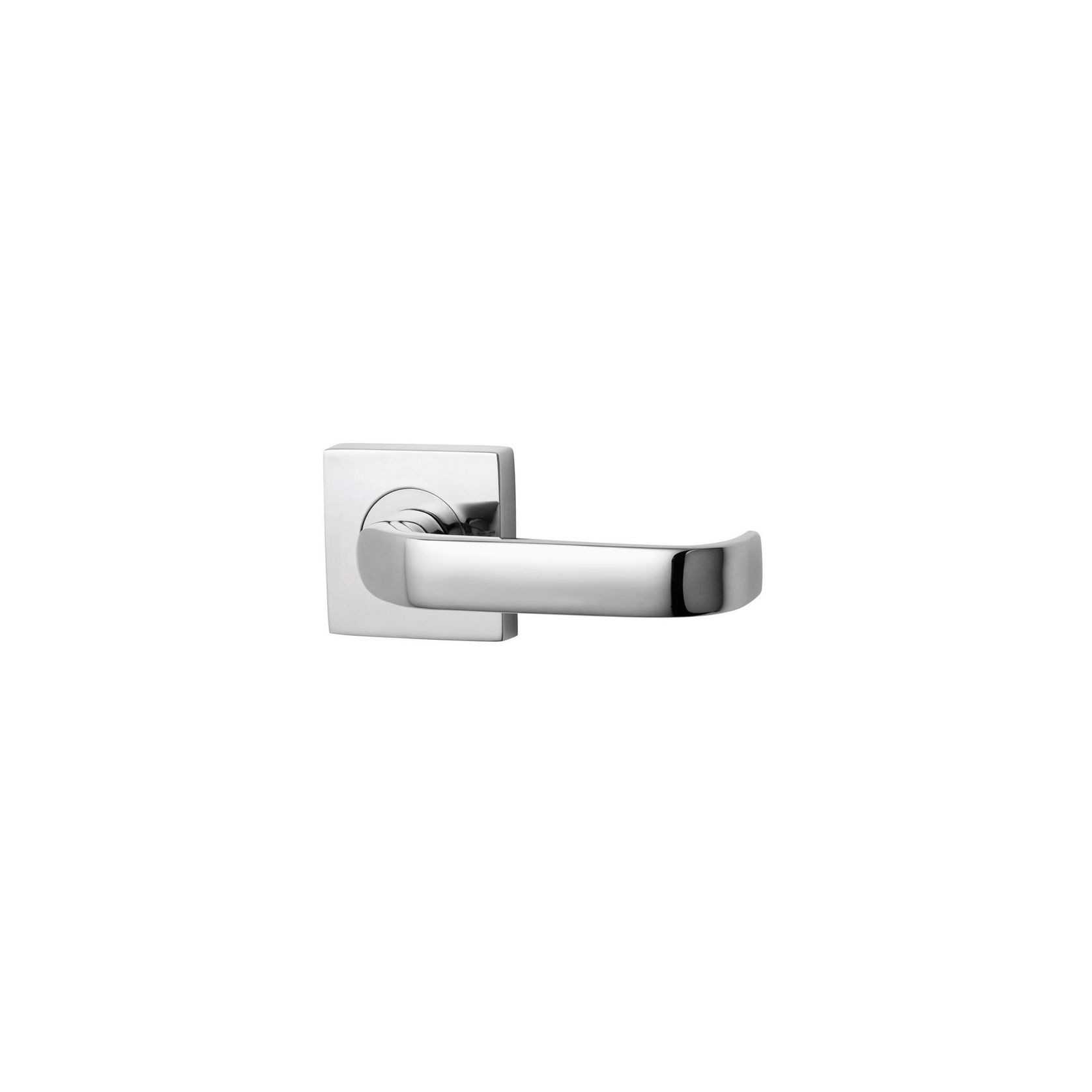 Lockwood 1420 Square Series Brass Door Handles | ArchiPro AU
