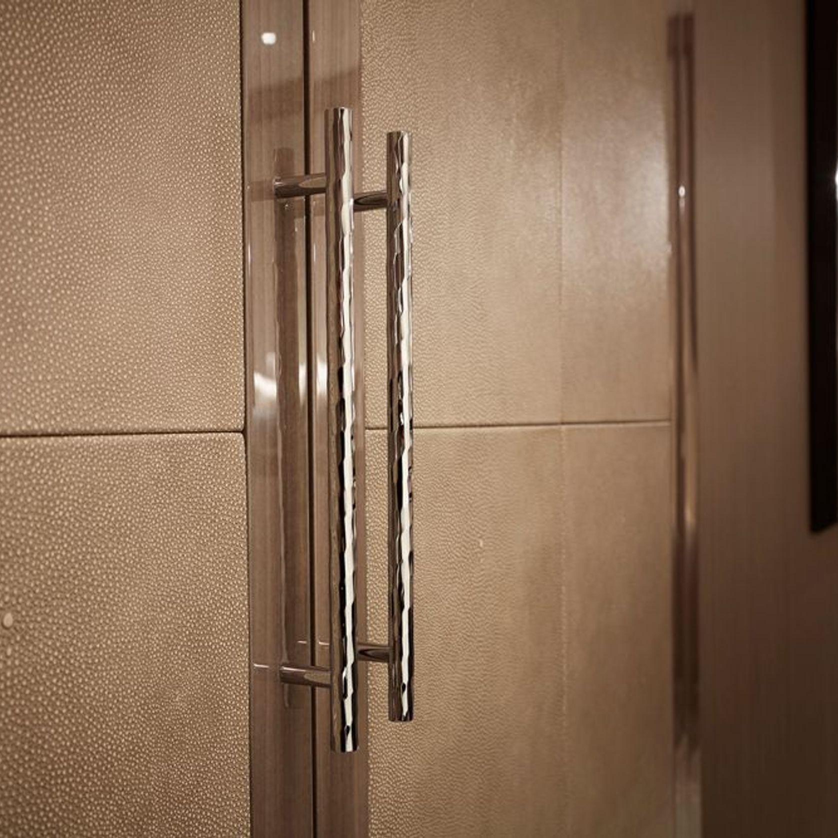 Joseph Giles Rolled & Hammered Solid Brass Cabinet Handle | ArchiPro AU