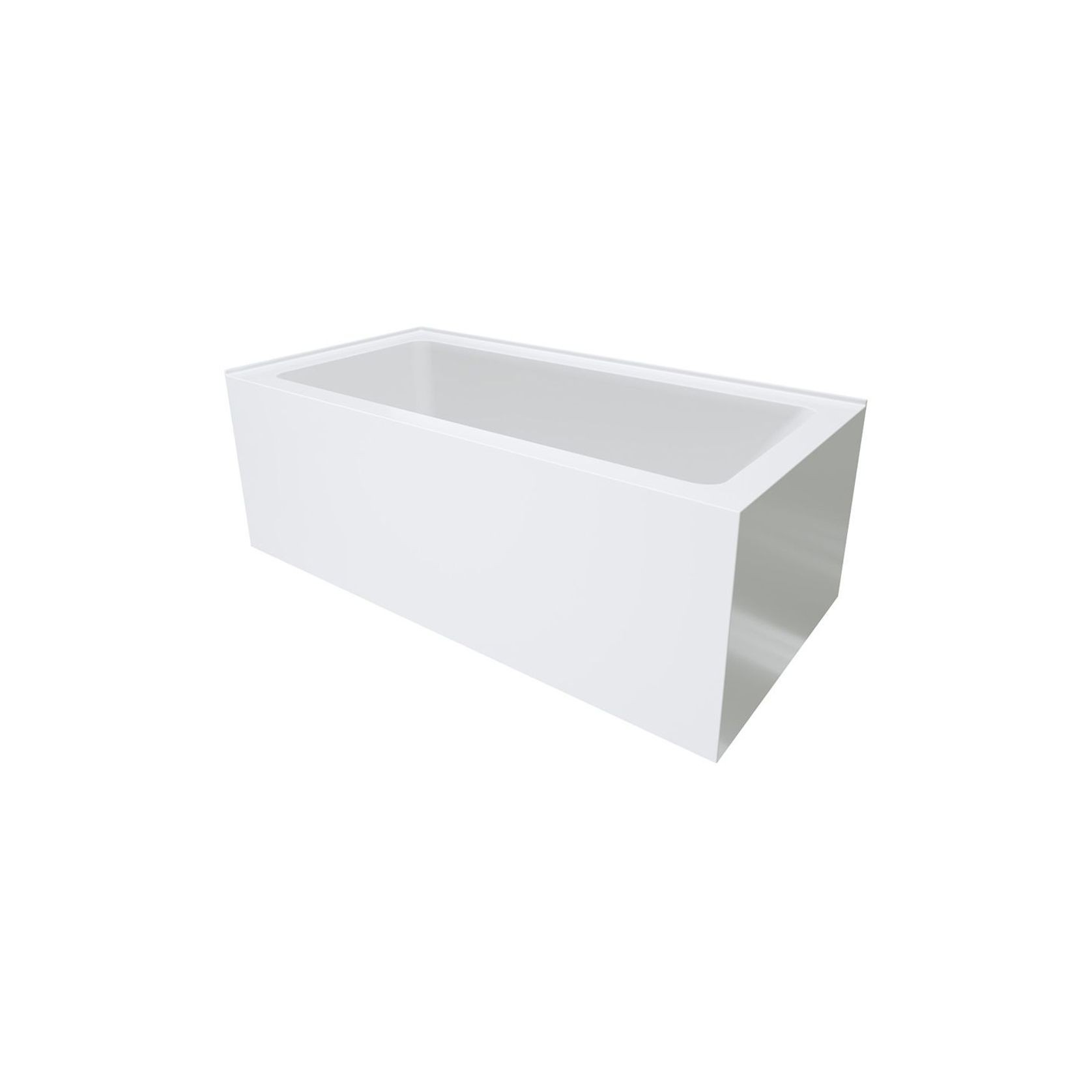 Sentor Acrylic Corner Bath with Overflow | ArchiPro AU