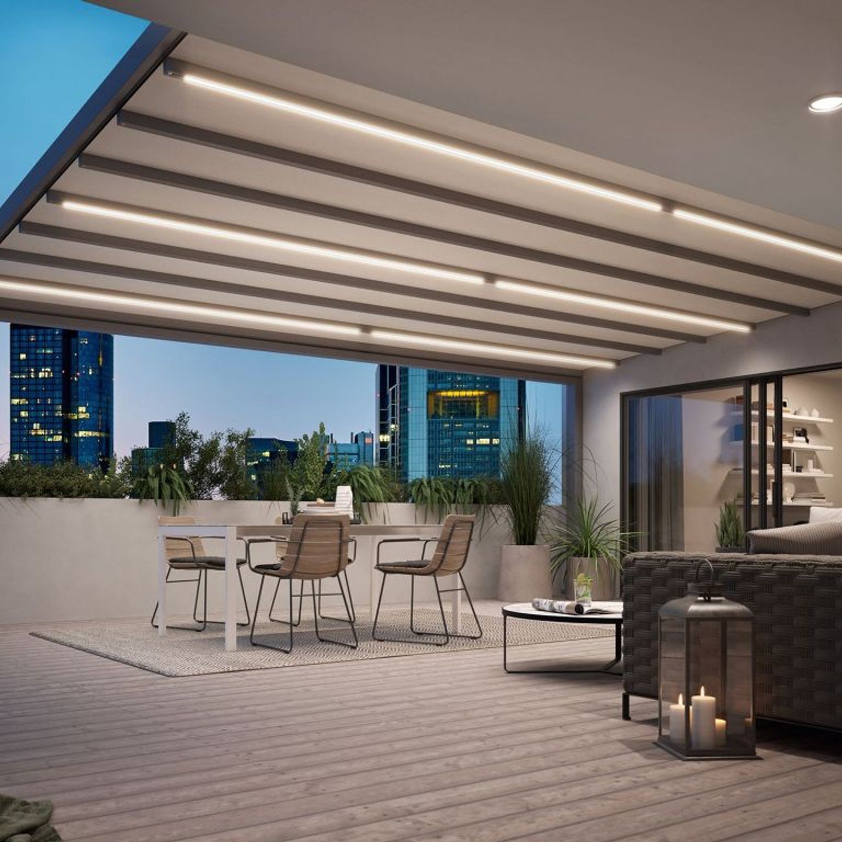 Markilux Pergola Stretch Retractable Roof | ArchiPro AU