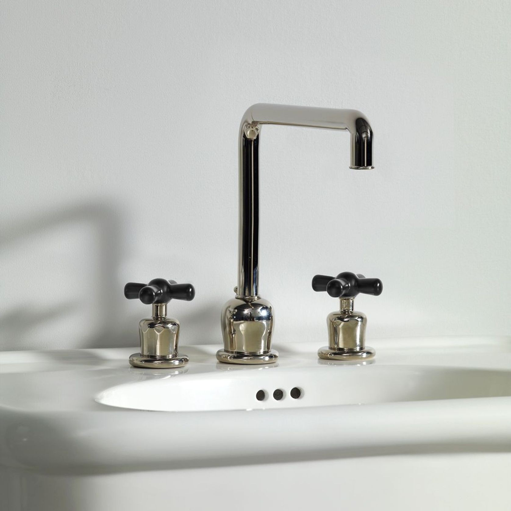 Ink Gloss Black Rockwell Tapware - The Water Monopoly | ArchiPro AU