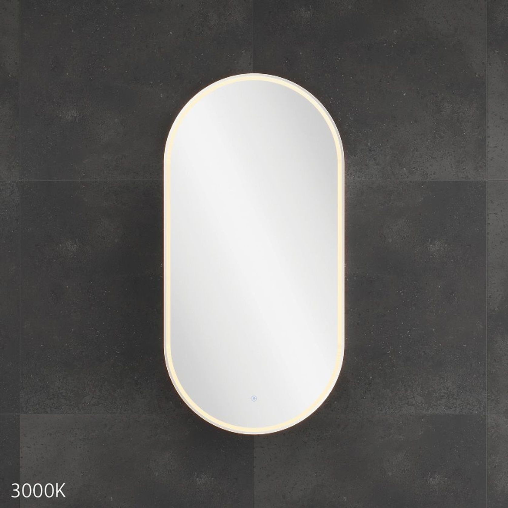Pill LED Mirror Cabinet | ArchiPro AU