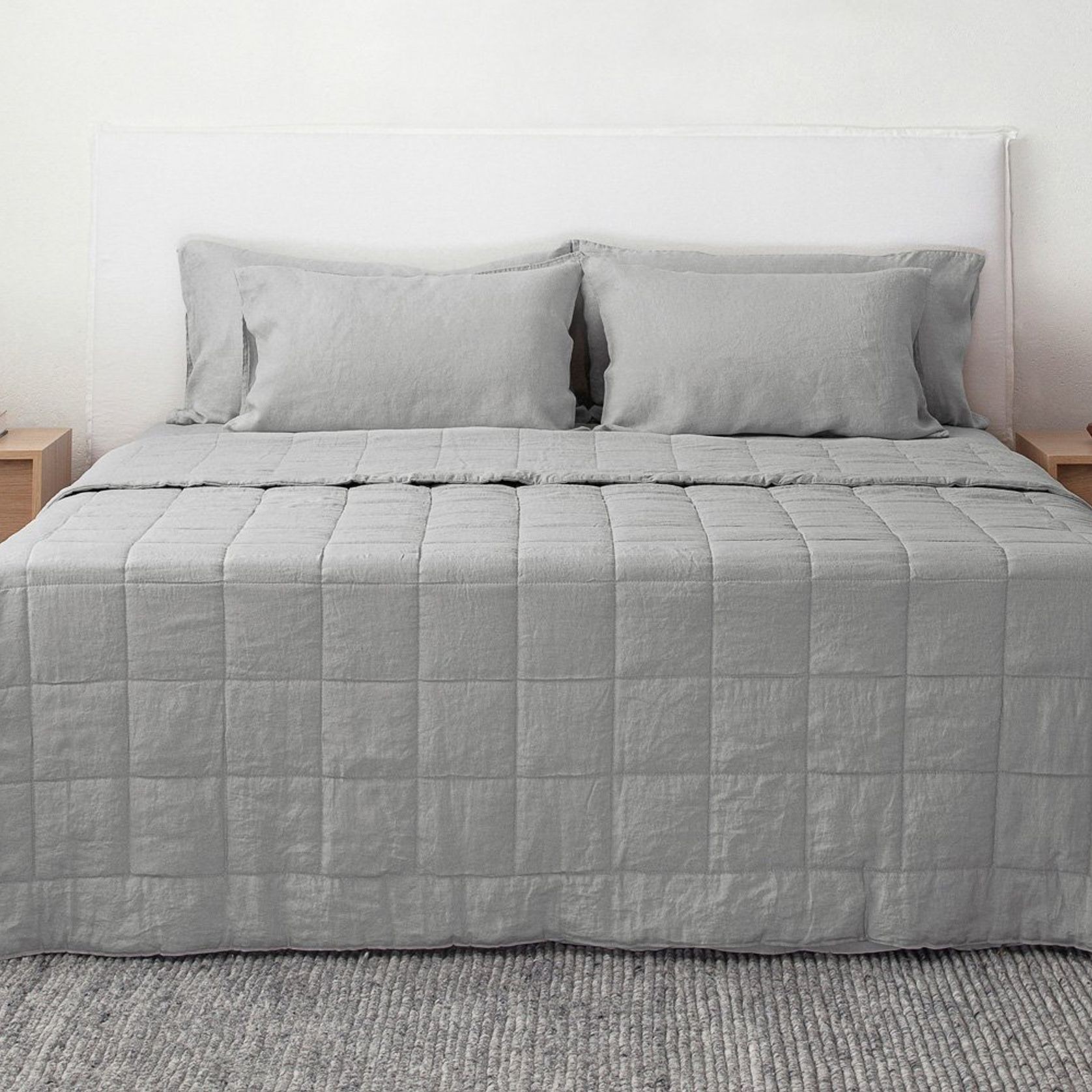Cotton-filled Linen Quilts | ArchiPro AU