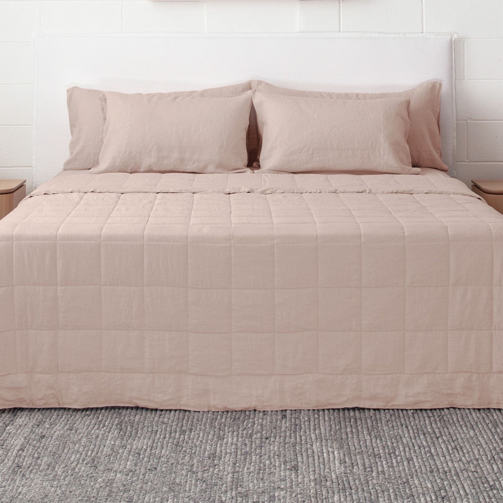 Cotton-filled Linen Quilts | ArchiPro AU