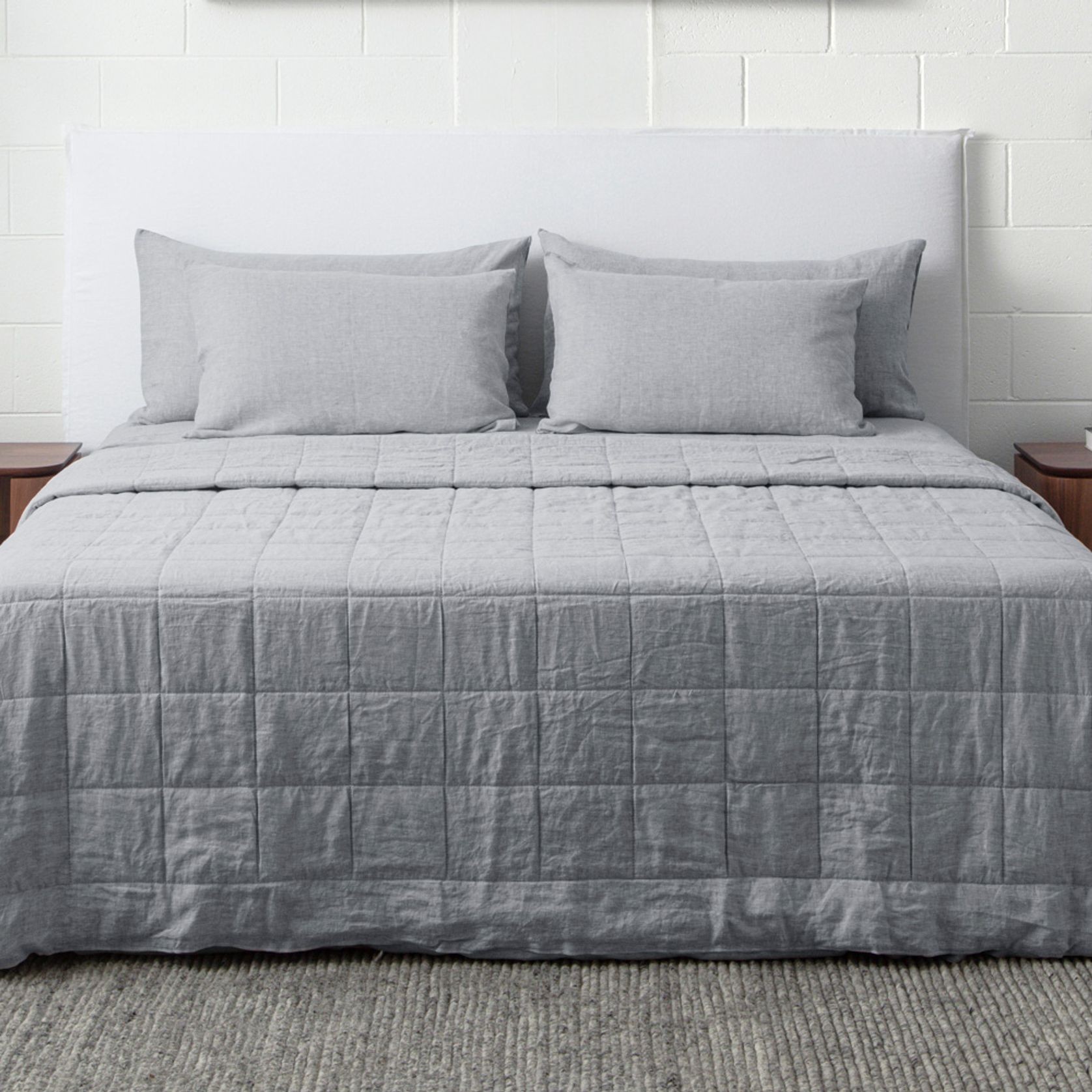 Cotton-filled Linen Quilts | ArchiPro AU