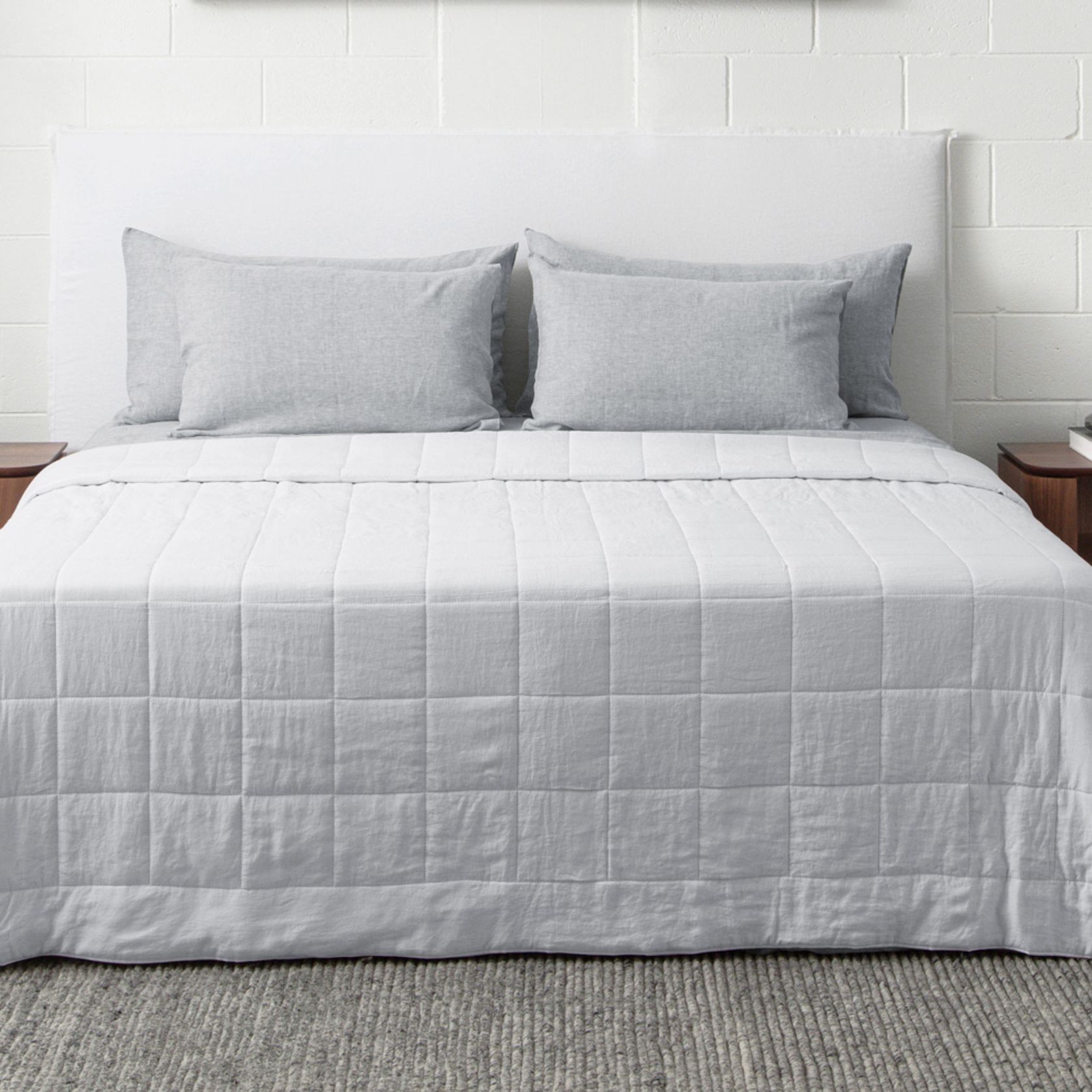 Cotton-filled Linen Quilts | ArchiPro AU