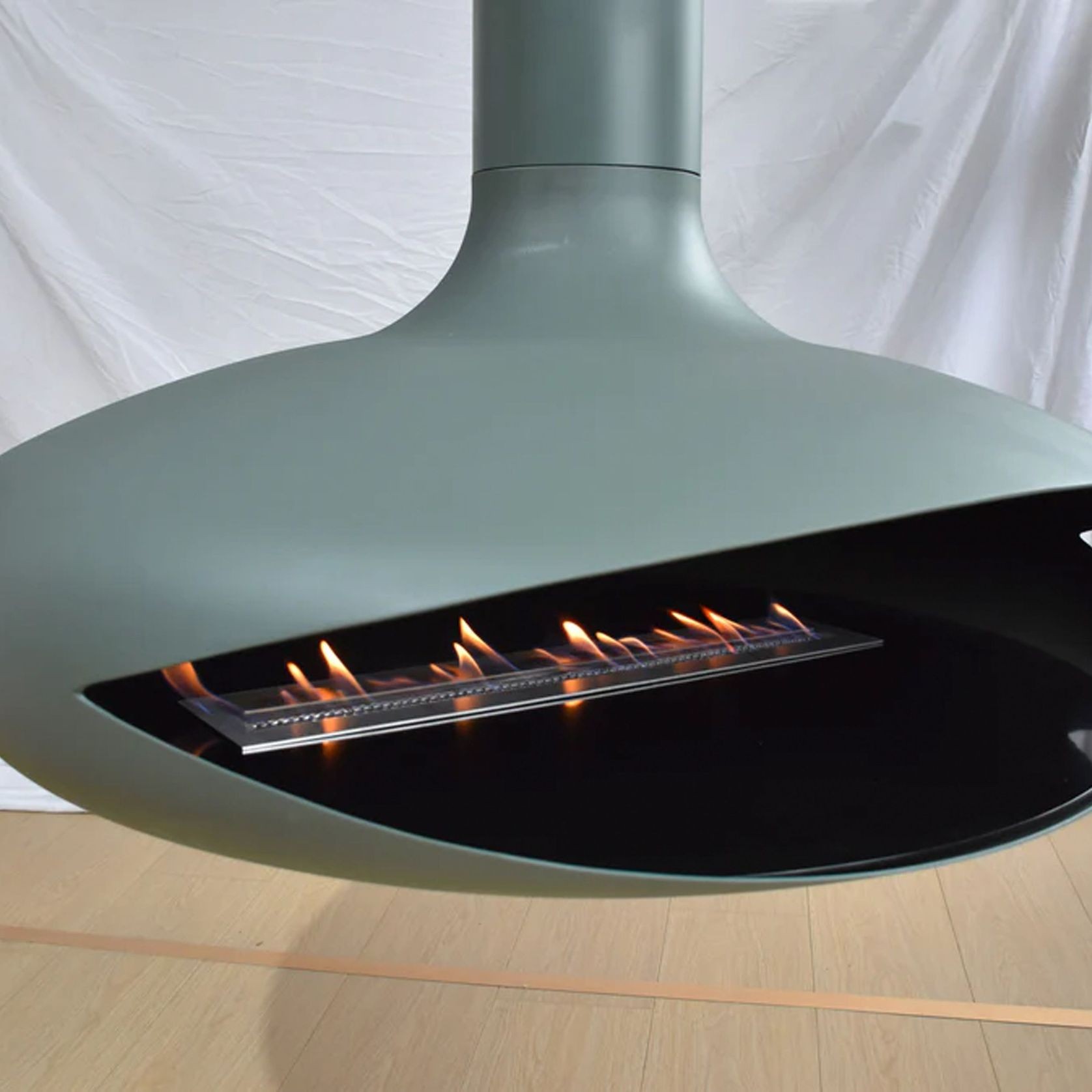Zen Elegante 1200 Bio-Ethanol Suspended Fireplace | ArchiPro AU