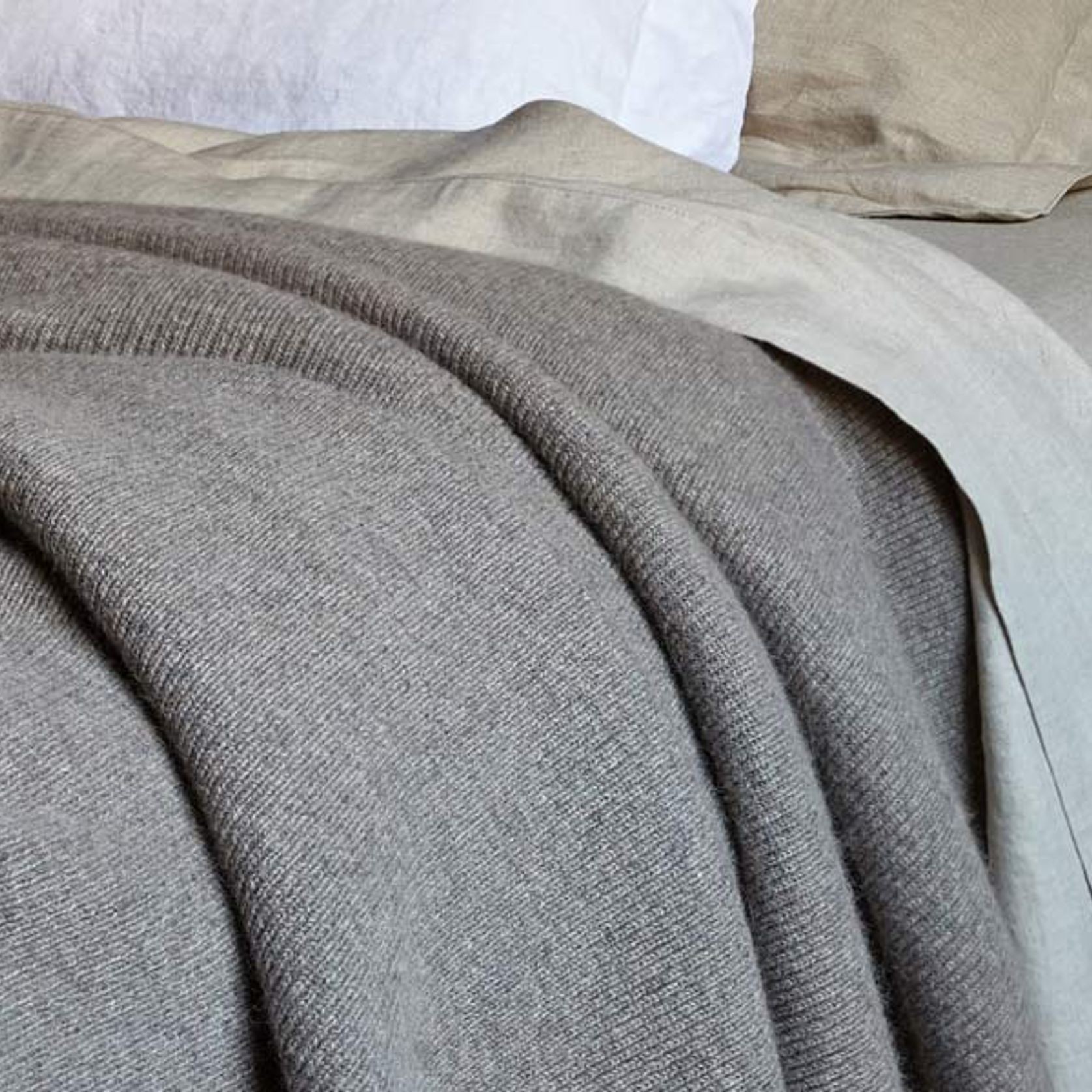 Fine Rib Angora & Merino Wool Throws | ArchiPro AU