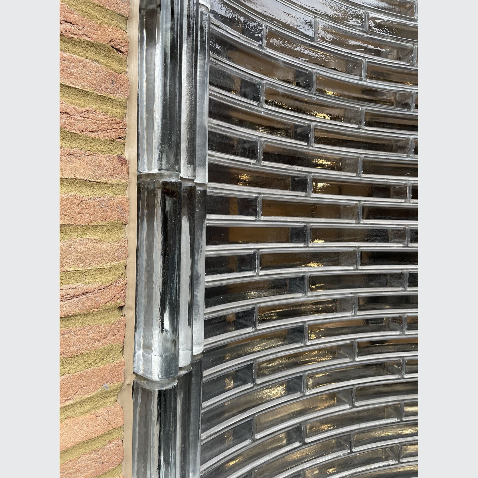 Poesia Mottled Cast Glass Bricks | ArchiPro AU