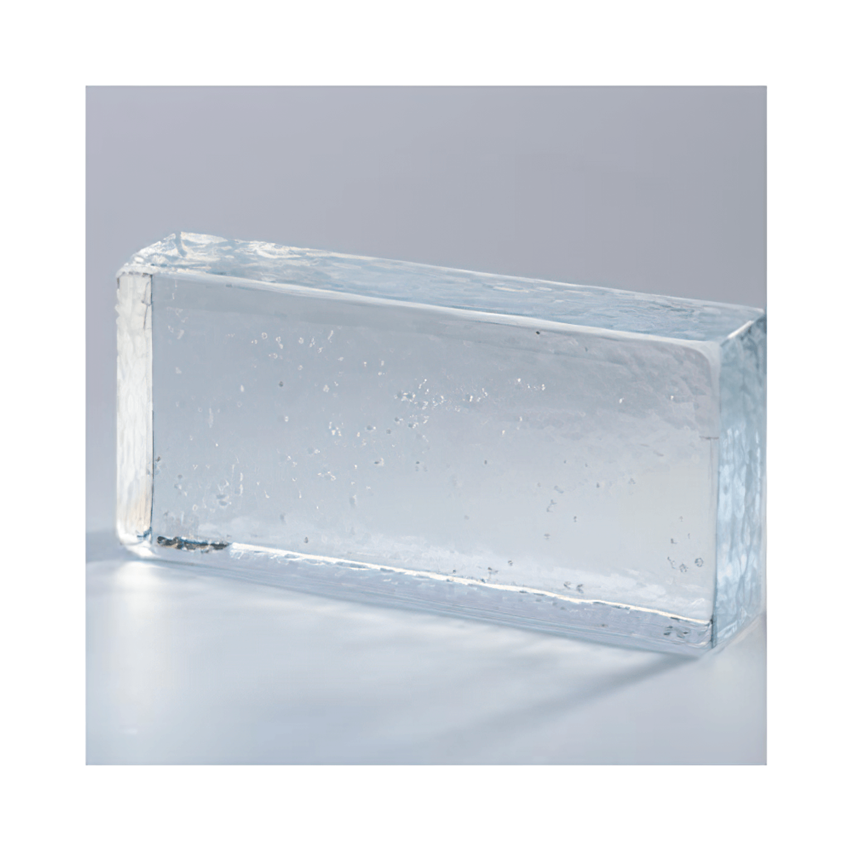 Poesia Mottled Cast Glass Bricks | ArchiPro AU